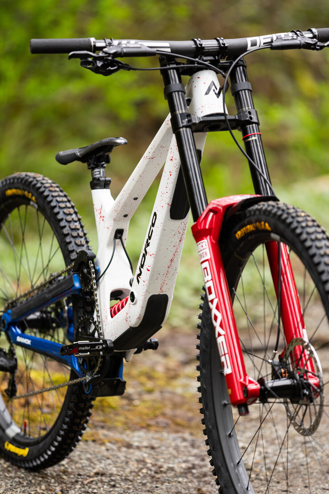 Custom Painted Norco Range DH - djklein's Bike Check - Vital MTB