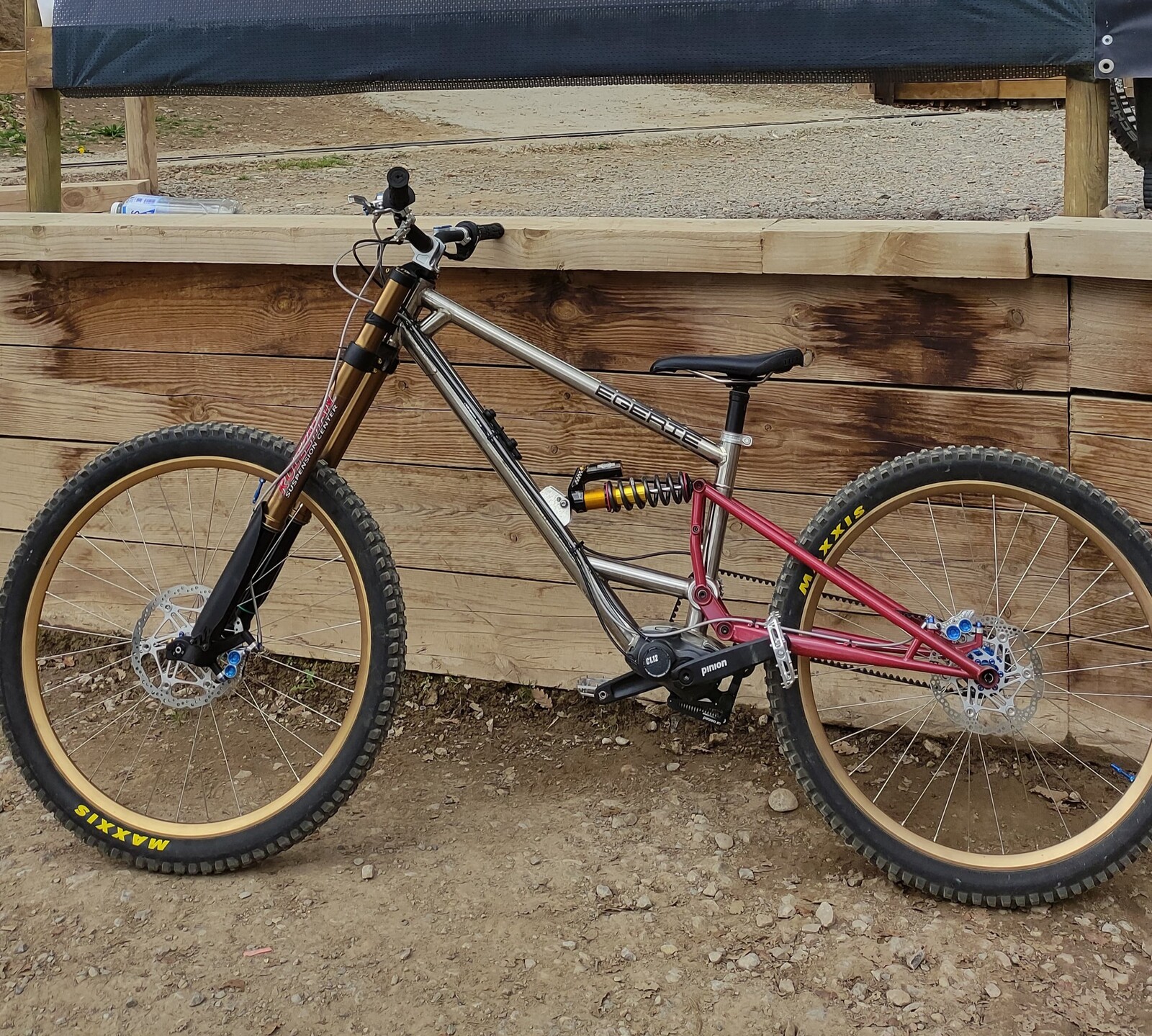 Egerie Custom "DHmoto" 2024 - Souldby's Bike Check - Vital MTB
