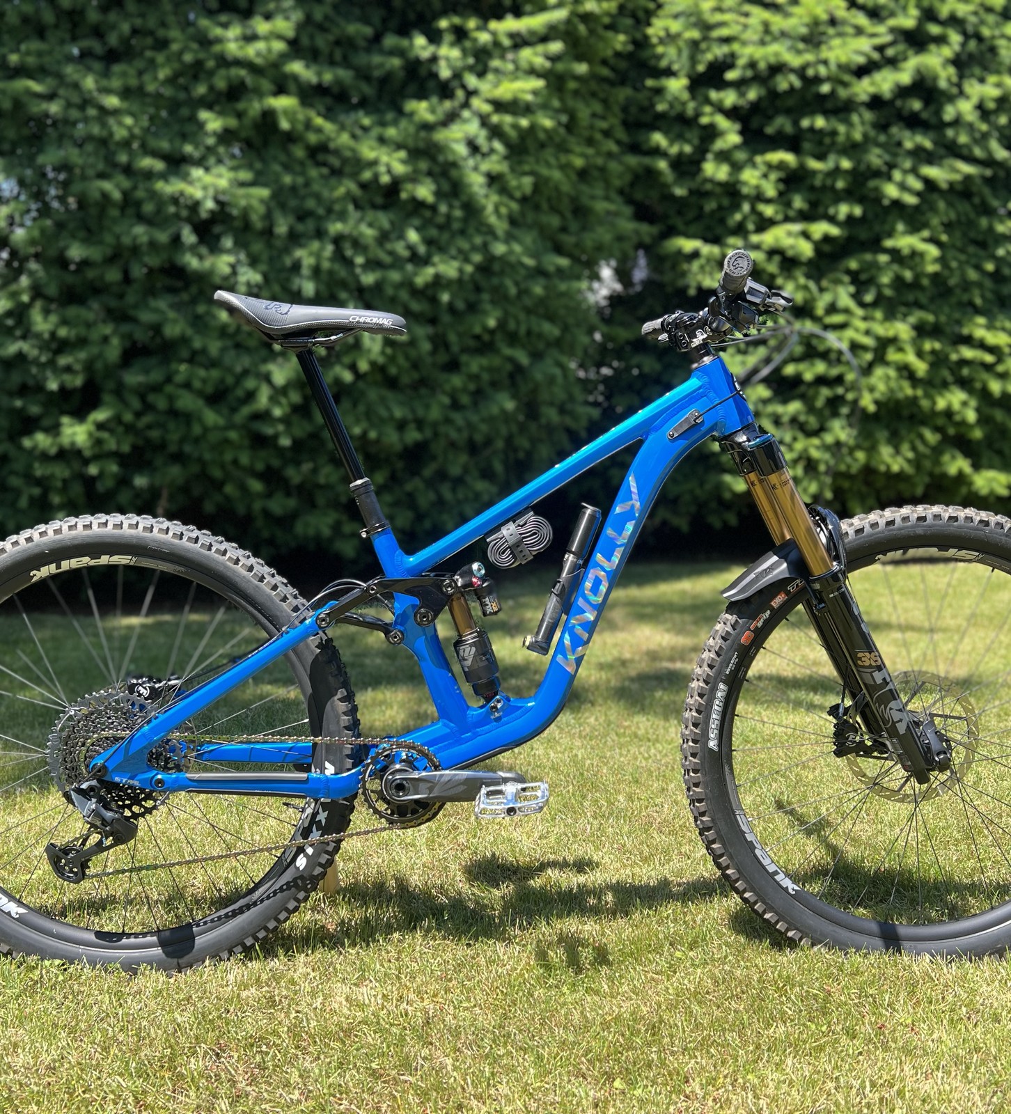 2024 Knolly Chilcotin 155 - The Blue Bomber - IslandForLife's Bike ...