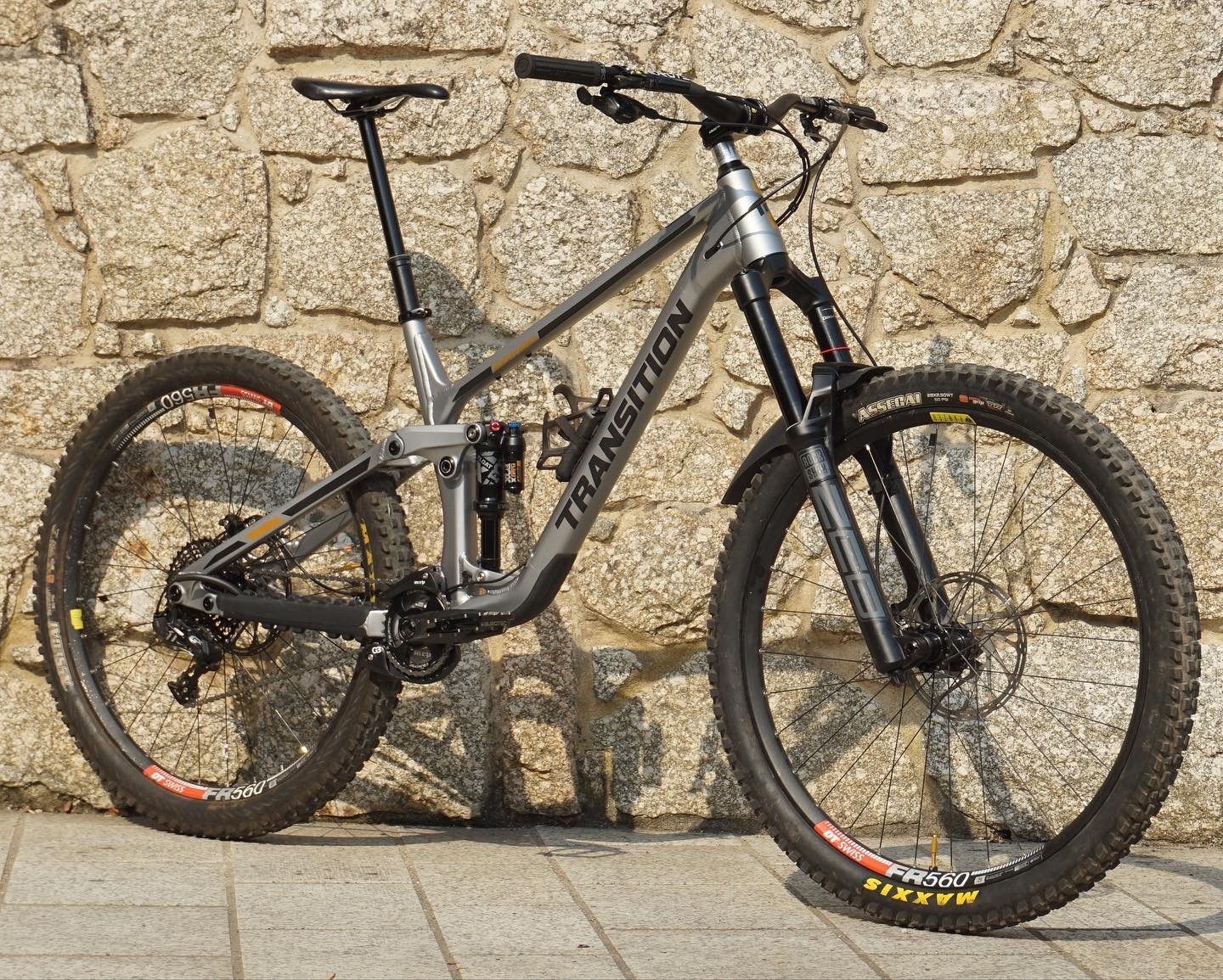 TRANSITION SENTINEL V2 ALLOY XL - Nicoprolas's Bike Check - Vital MTB