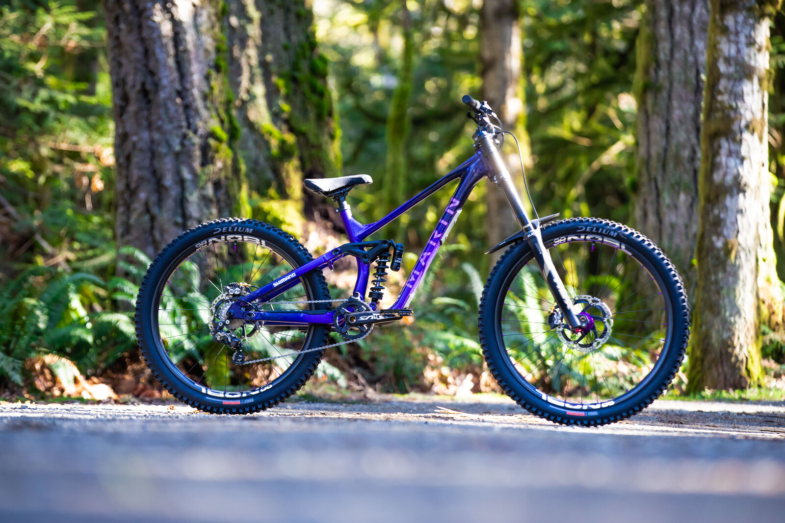Mark Matthews' Marin Quake - NOBL Wheels's Bike Check - Vital MTB