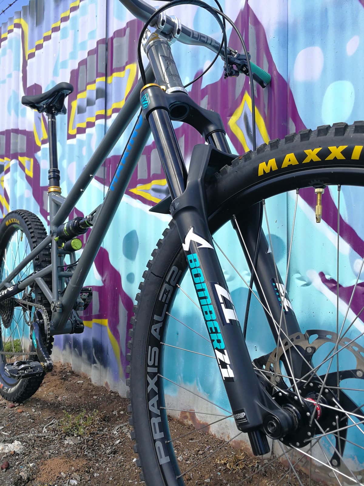 Marino Custom Fullsus - Brenton_Davey's Bike Check - Vital MTB
