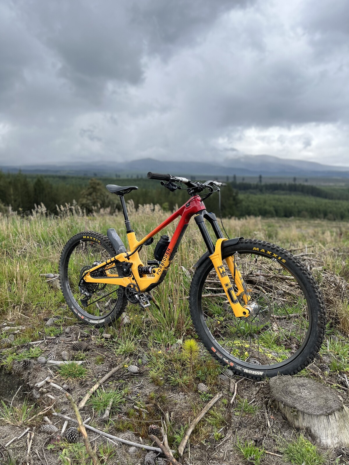 Forbidden Dreadnought V2 MX - The Yellow Submarine - MateoPateo's Bike ...