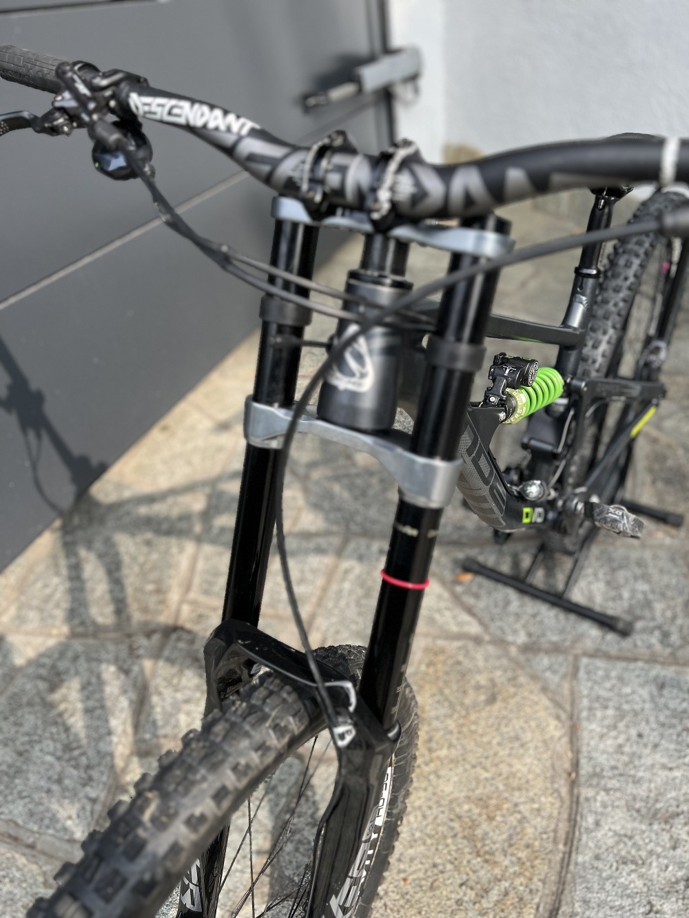 MDE DAMPER HYBRID Enduro/Freeride - chiccosacco's Bike Check - Vital MTB