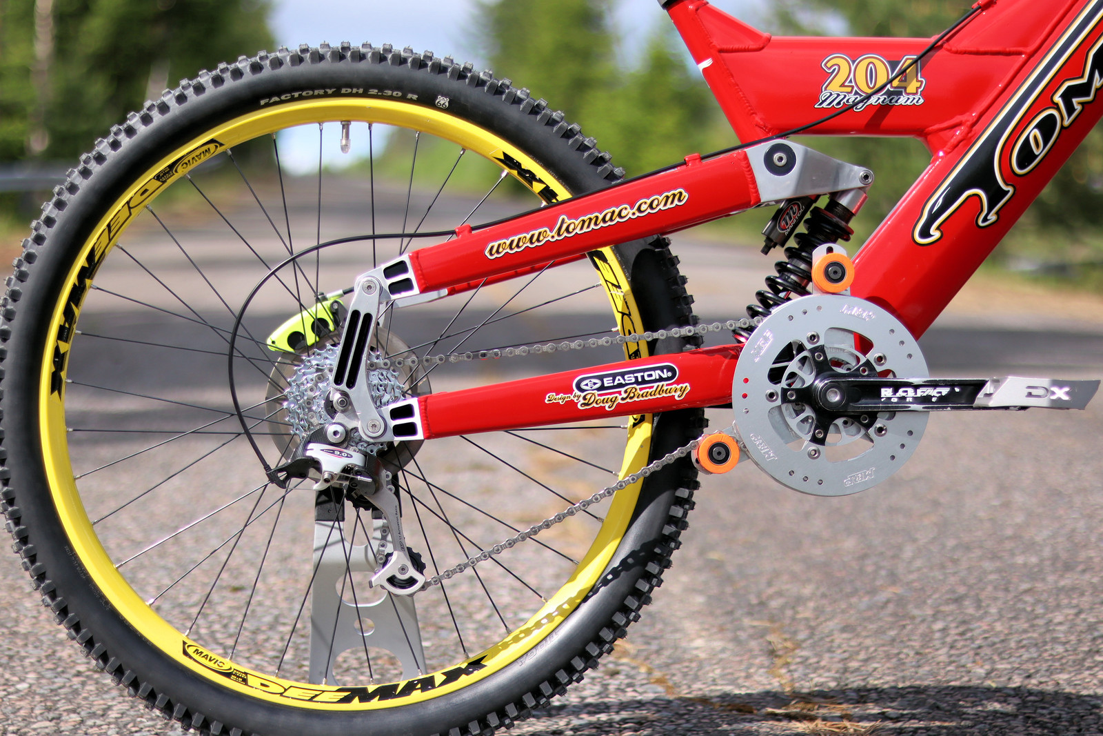 Tomac Lawwill 1998 - John Tomac race bike replica - Dami's Bike Check ...