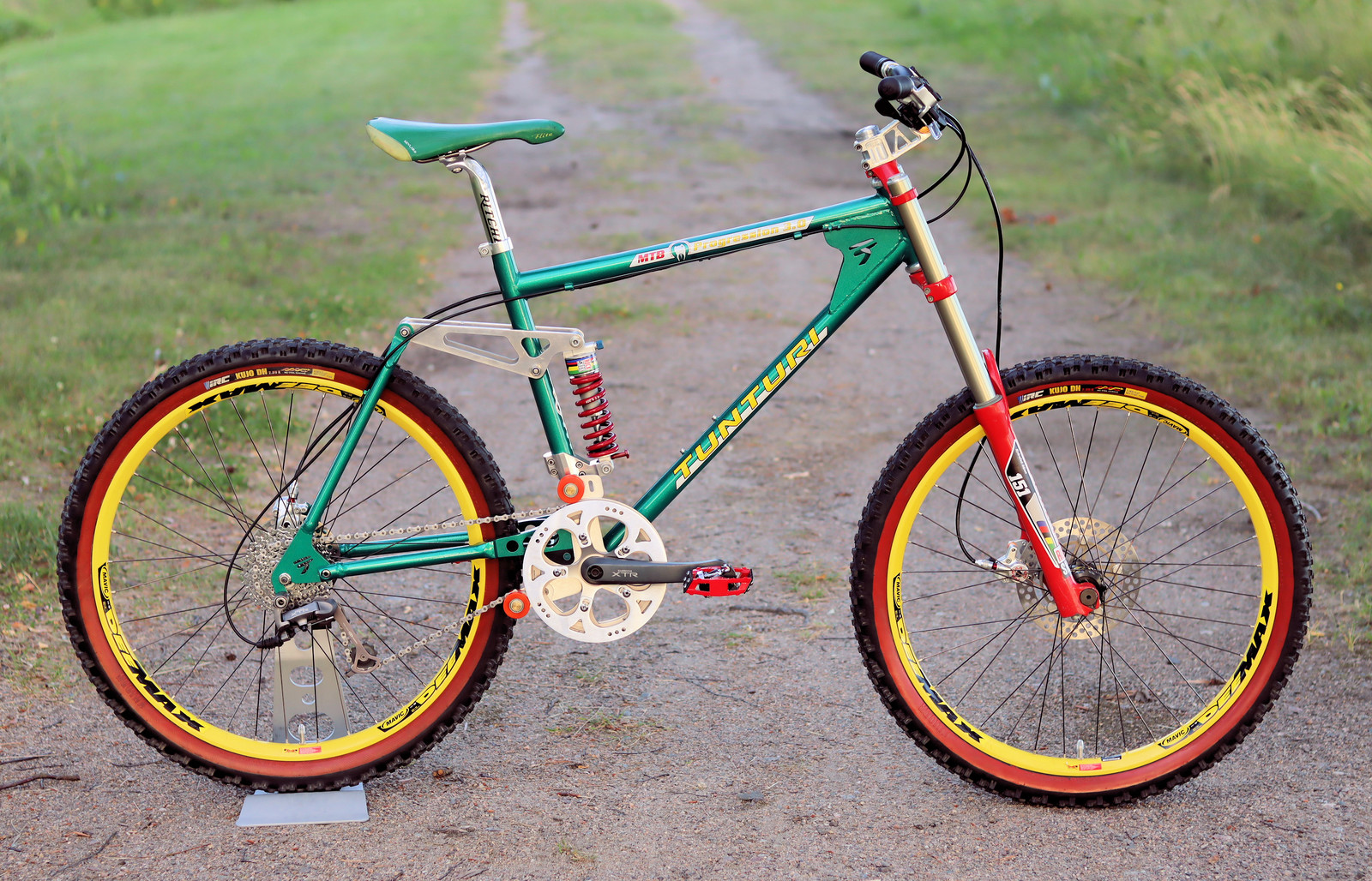 Tunturi Progression 3.0 - World Cup DH team bike from 1999 - Dami's ...