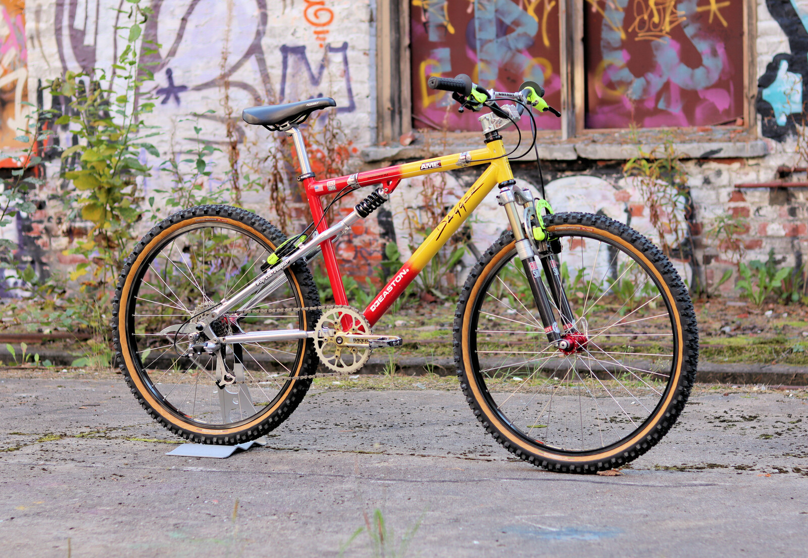 Dagger FS - Old school DH build - Dami's Bike Check - Vital MTB