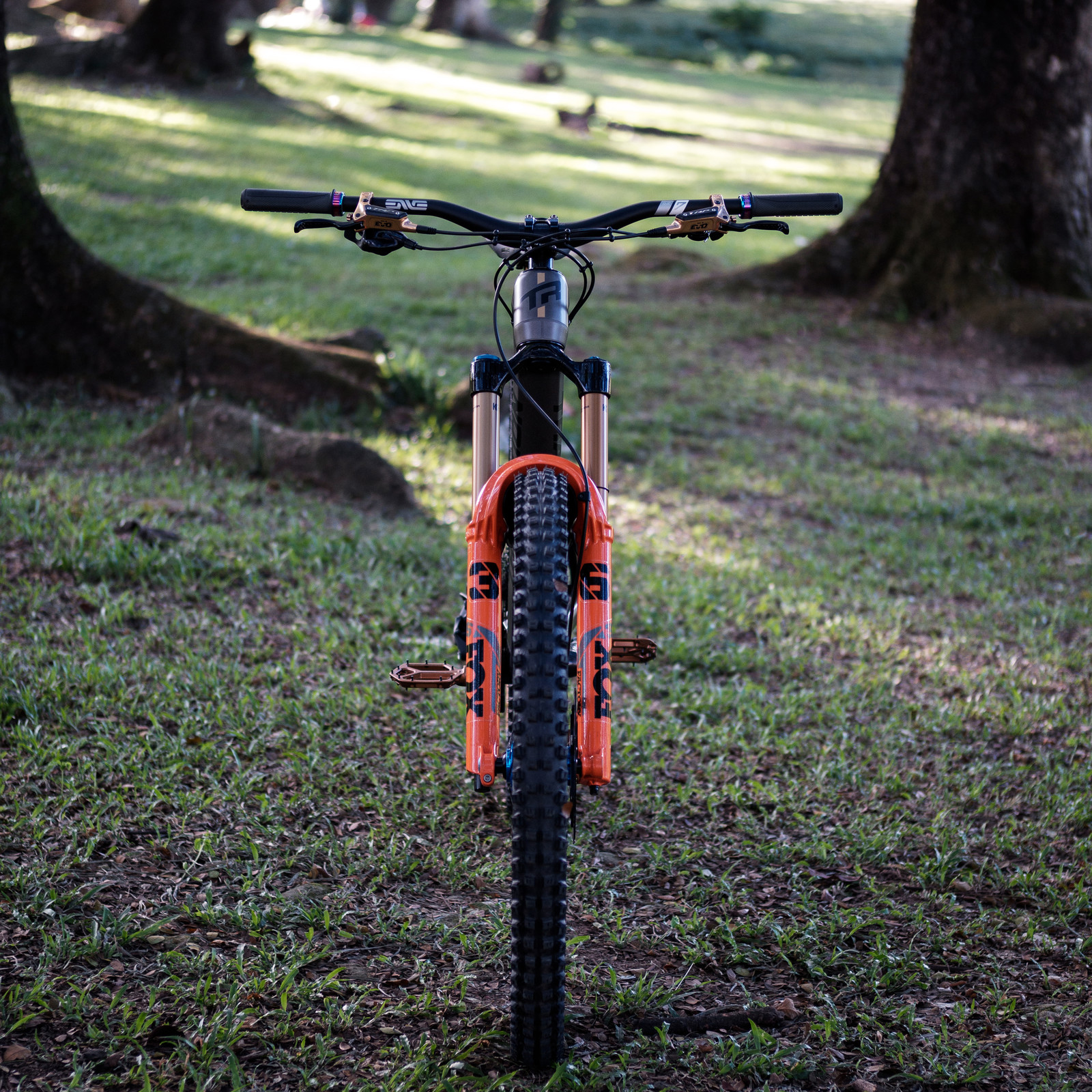 Transition Spire 2023 (Fade To Black) - Julius Ryan's Bike Check - Vital MTB