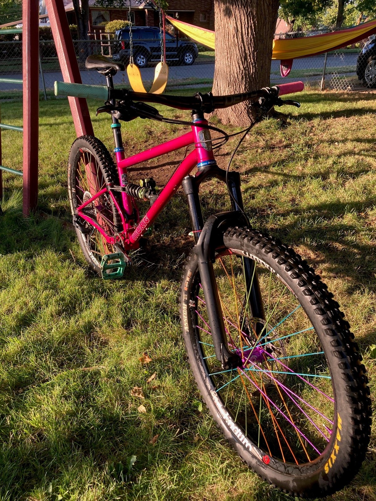Sprinkles, the pink elephant - mini_tim's Bike Check - Vital MTB
