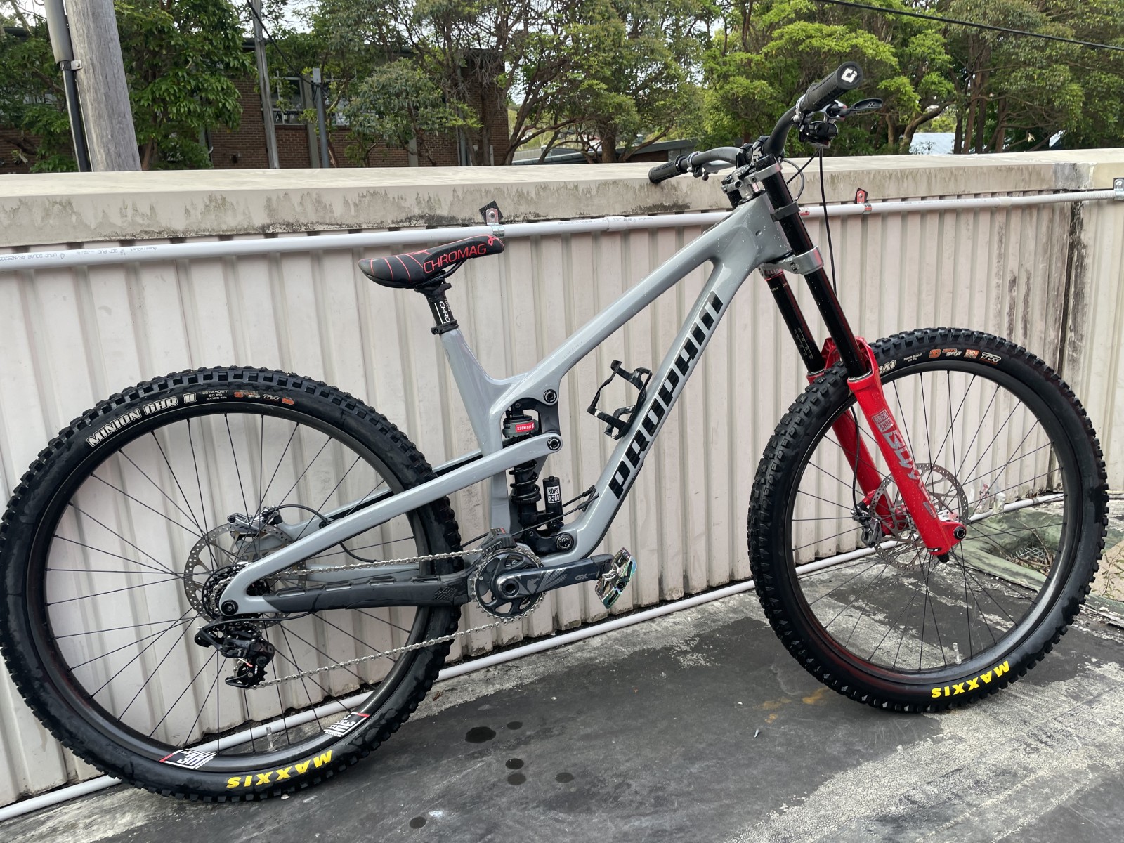 Propain Spindrift CF 29 DH Mode - cmccarthy_06's Bike Check - Vital MTB