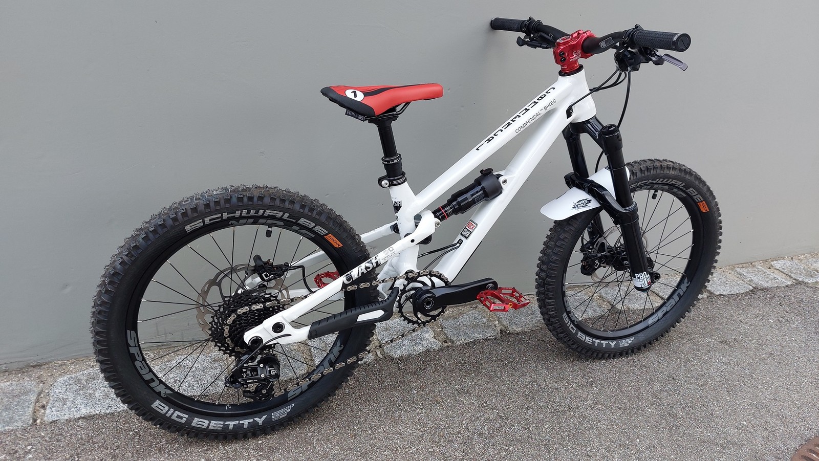 COMMENCAL Clash V2 20" custom - Literide's Bike Check - Vital MTB