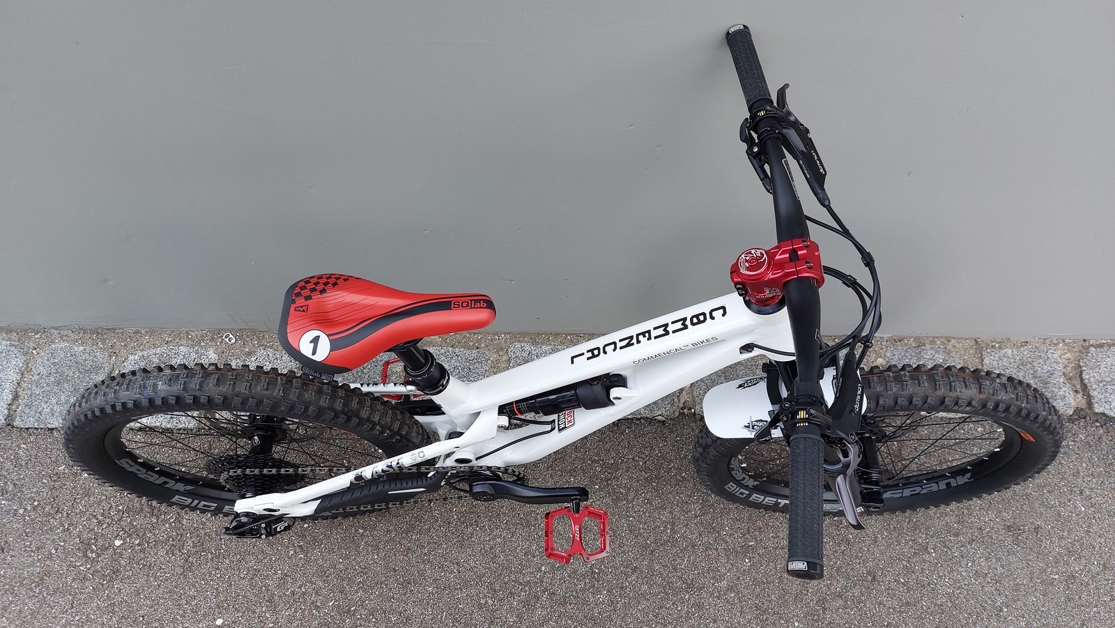 COMMENCAL Clash V2 20" custom - Literide's Bike Check - Vital MTB