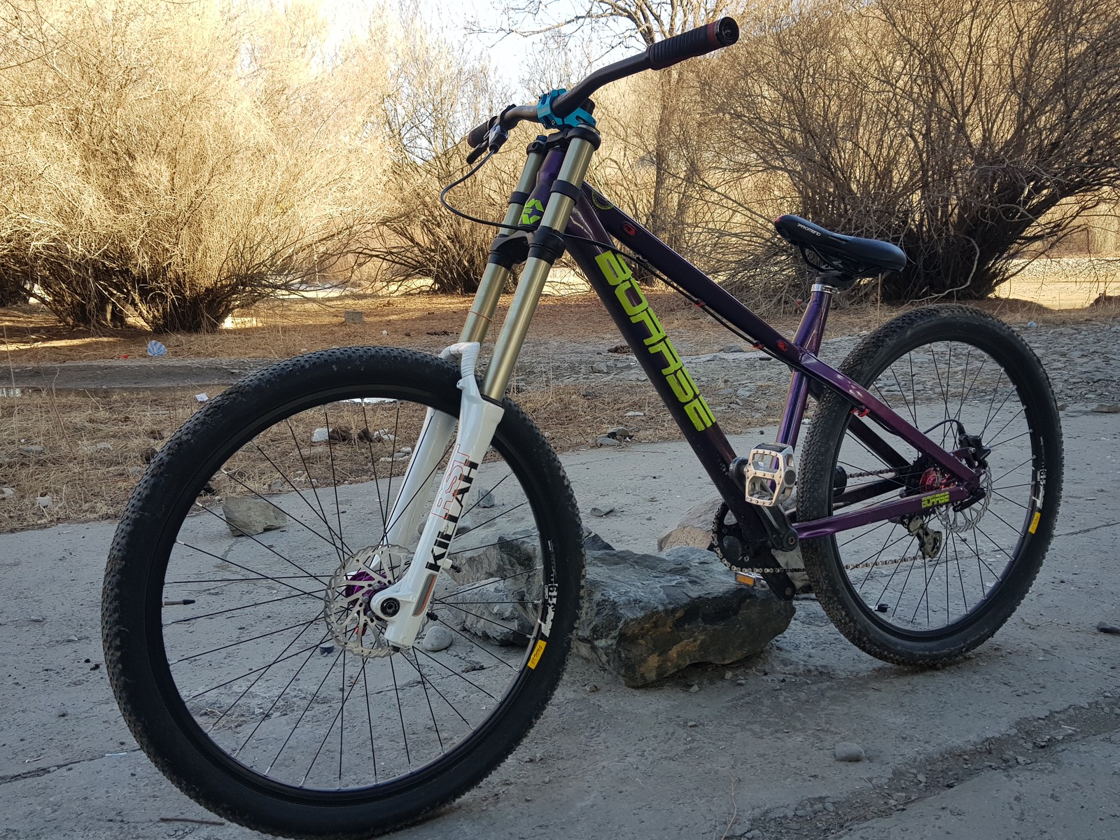 passquest boarse freeride hardtail - Huslen's Bike Check - Vital MTB