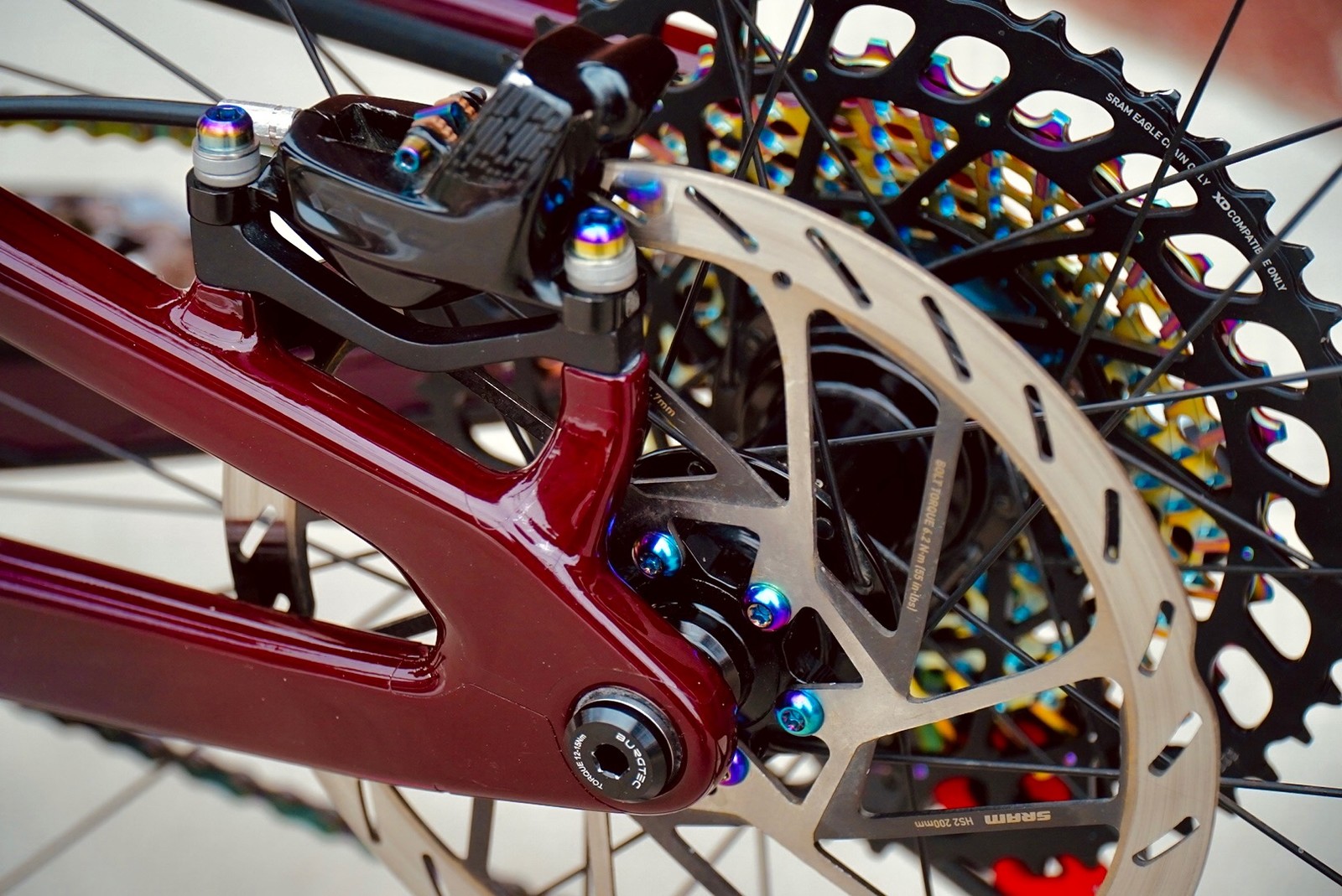 2023 Santa Cruz Hightower C Custom Translucent Purple - motojmc's Bike ...