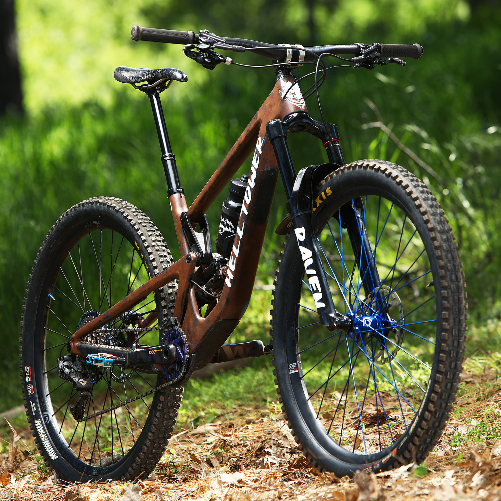 the RAVEN'S HELLTOWER !!!!!!!!!!!!! - marty crosley's Bike Check ...