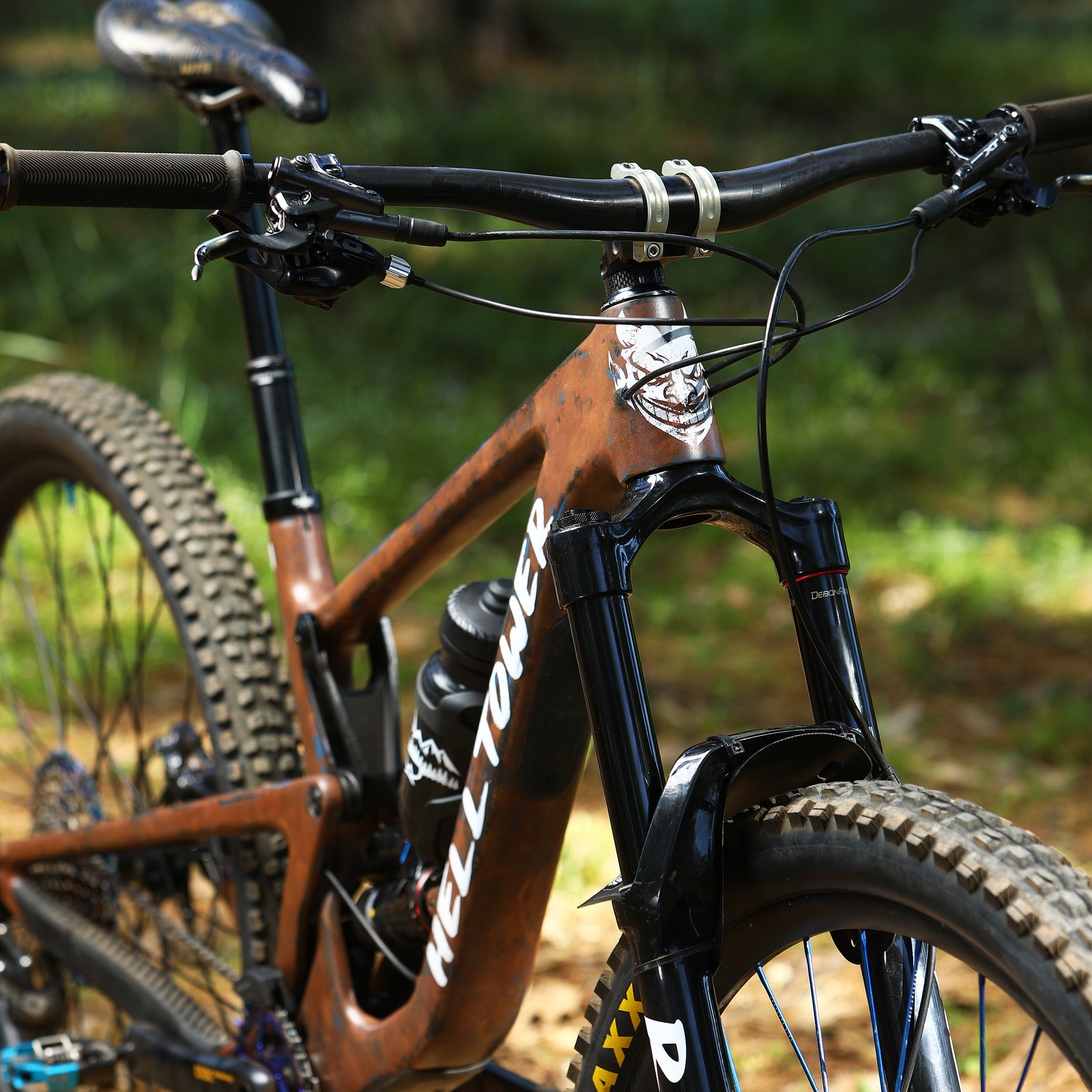 the RAVEN'S HELLTOWER !!!!!!!!!!!!! - marty crosley's Bike Check ...