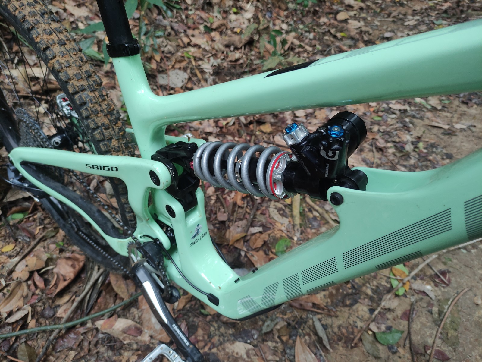 Yeti sb160 push ELEVENSIX, FOX38 180mm - grenzyap's Bike Check - Vital MTB