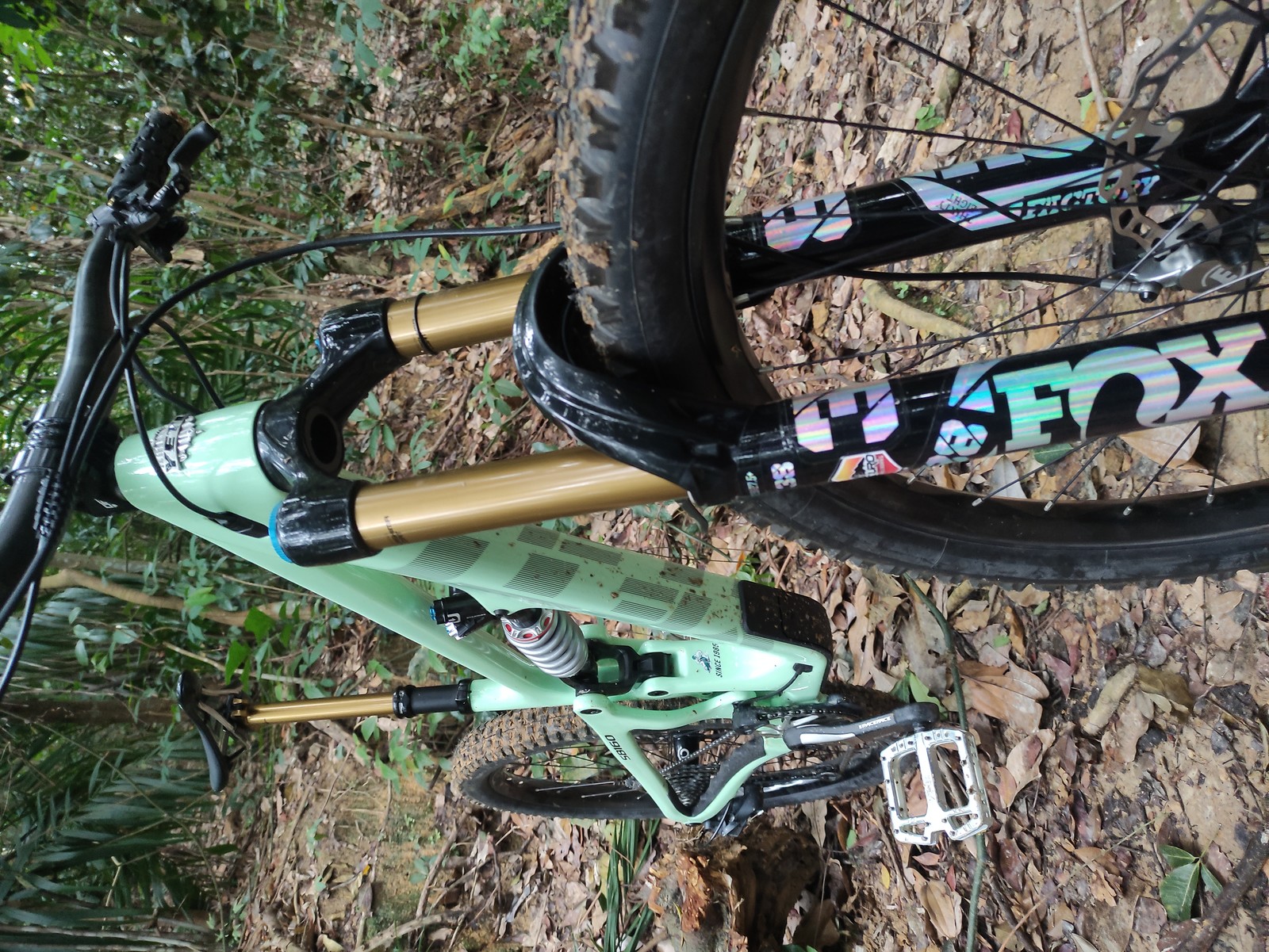 Yeti sb160 push ELEVENSIX, FOX38 180mm - grenzyap's Bike Check - Vital MTB