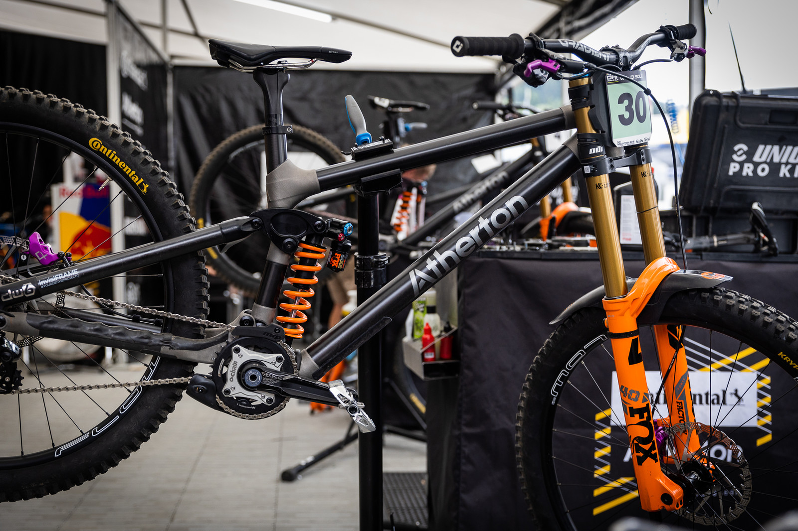 Beautiful Atherton AM.200 - PIT BITS 1 - 2023 Val di Sole World Cup ...