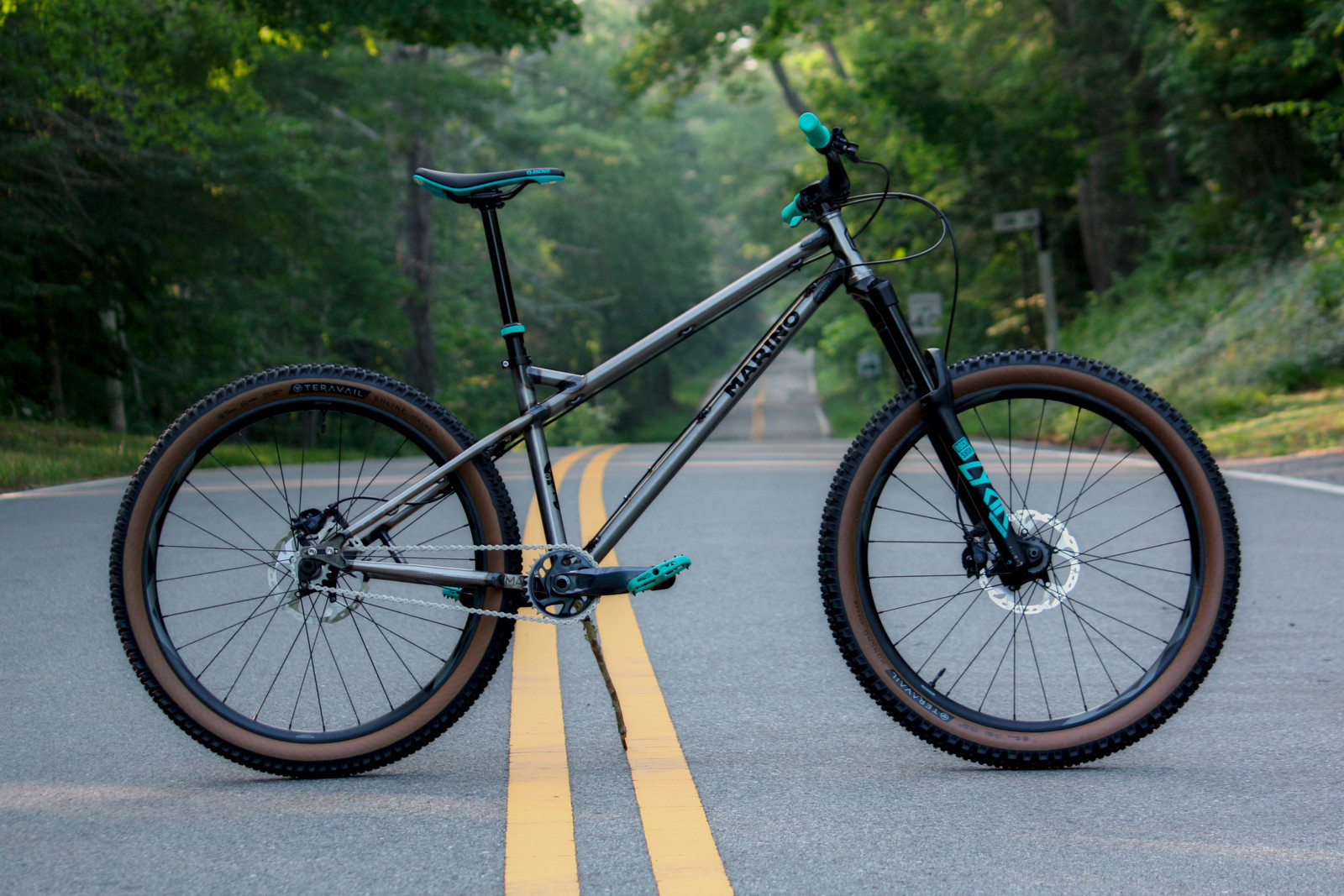 Marino Custom Steel Singlespeed 160mm Hardtail - dantecusolito's Bike Check - Vital MTB