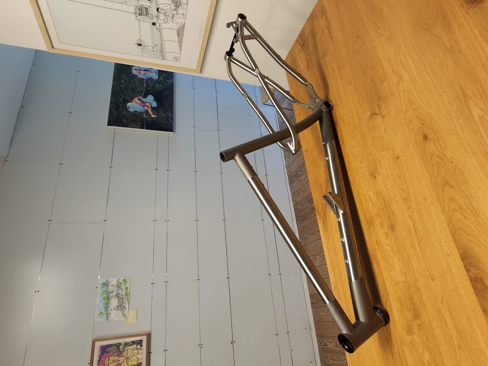 Cycle-Bau 3F custom titanium softail - guycanaan's Bike Check - Vital MTB