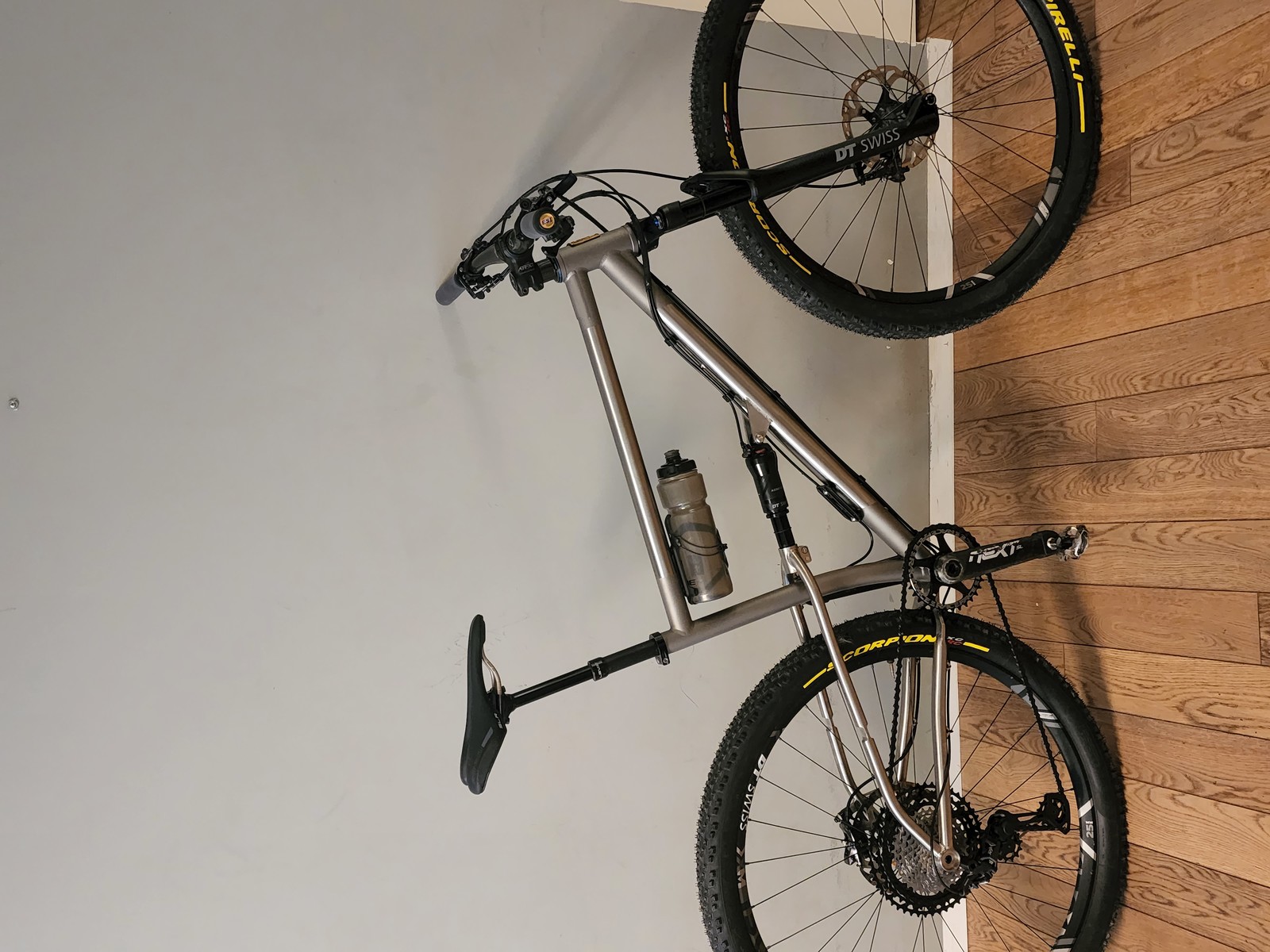 Cycle-Bau 3F custom titanium softail - guycanaan's Bike Check - Vital MTB