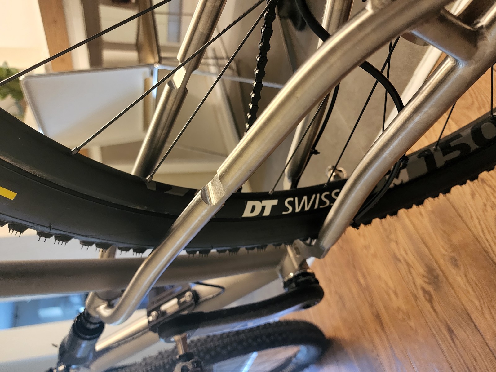 Cycle-Bau 3F custom titanium softail - guycanaan's Bike Check - Vital MTB