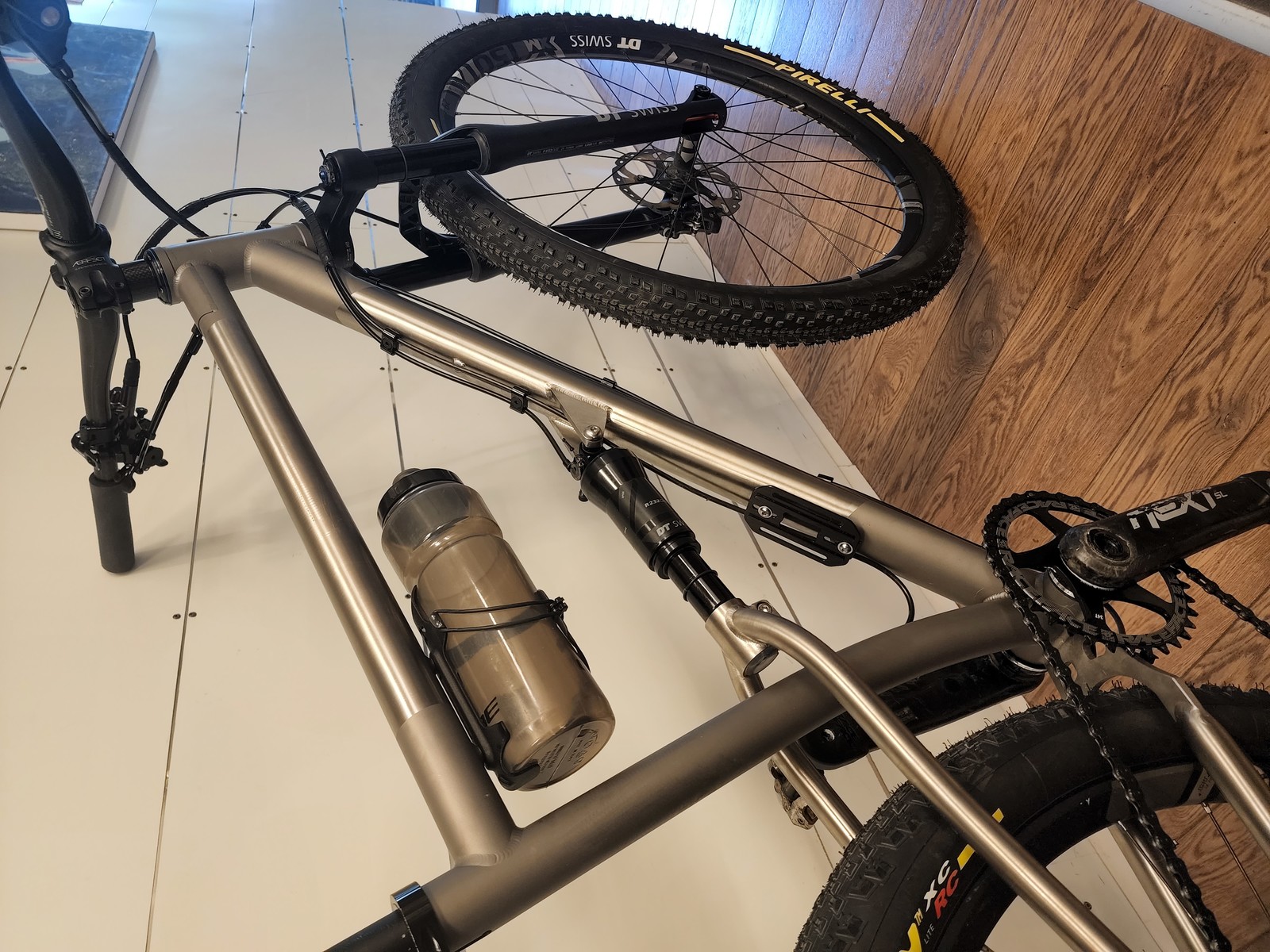 Cycle-Bau 3F custom titanium softail - guycanaan's Bike Check - Vital MTB