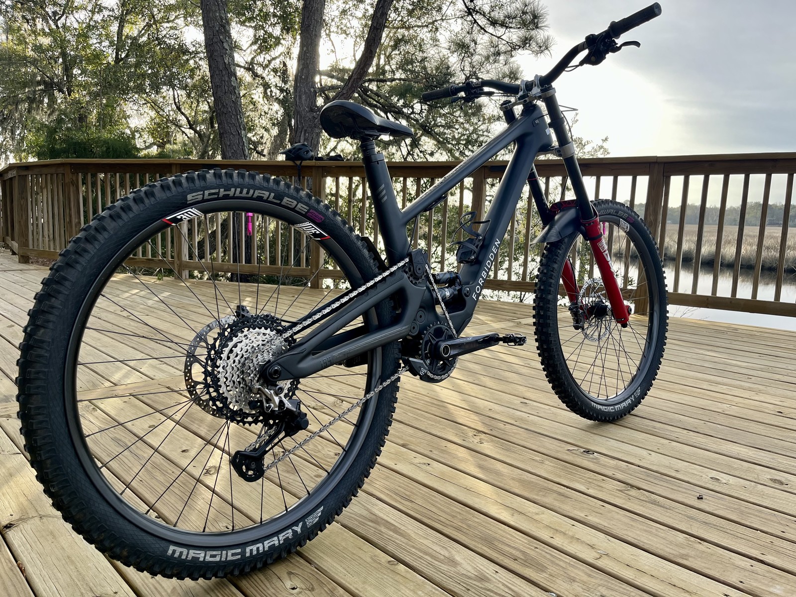 Forbidden Dreadnought (Custom) - Eric B's Bike Check - Vital MTB