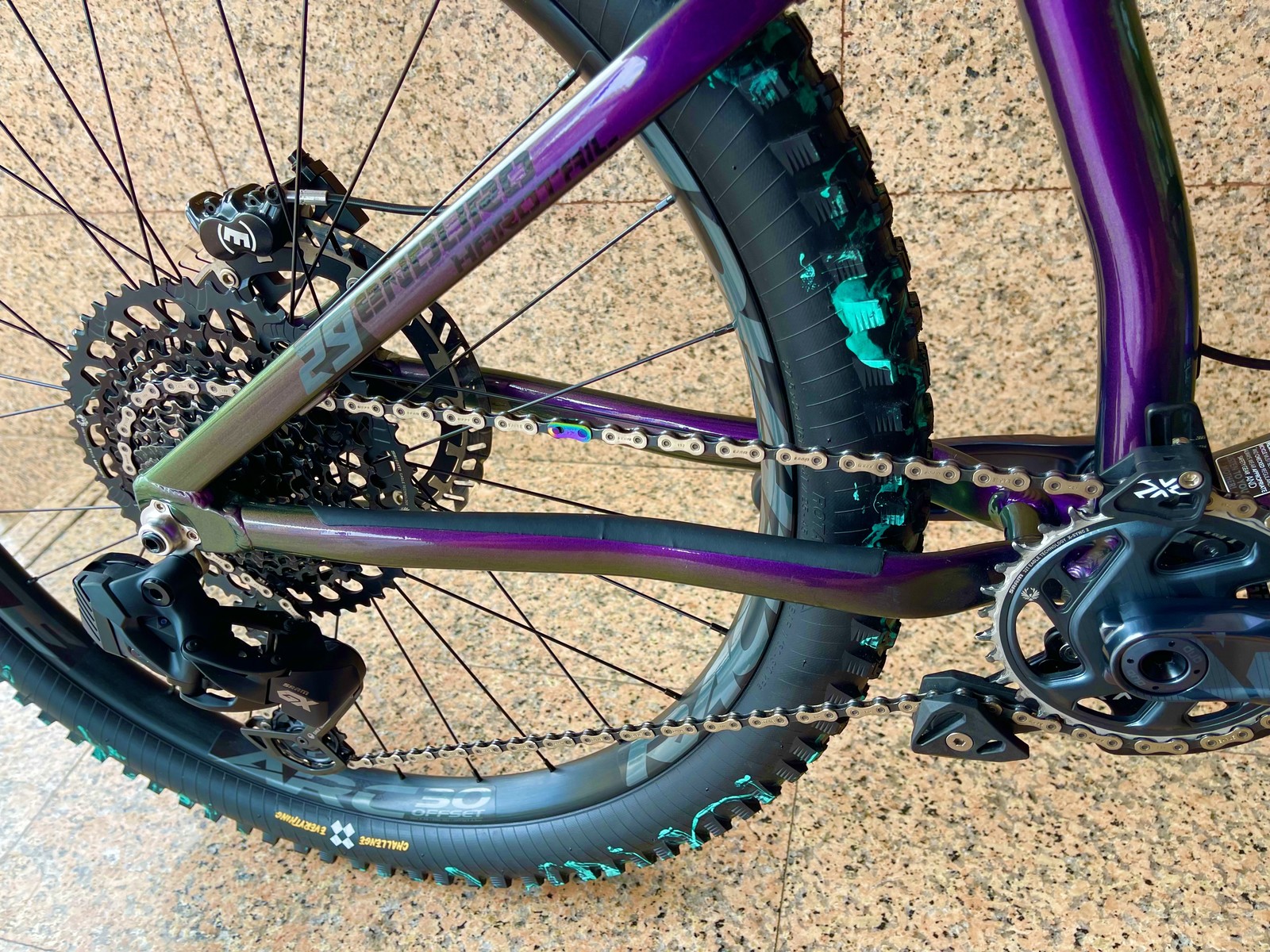 Da Bomb, Sentinel Enduro Hardtail 29er (2021) - cadevillanueva's Bike Check - Vital MTB