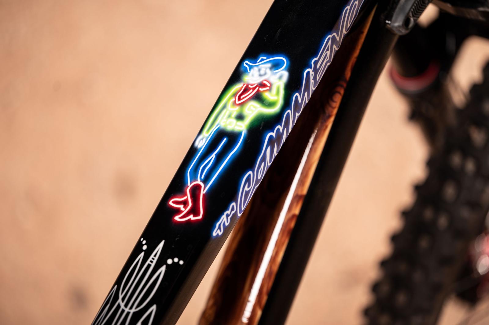 Kyle Strait's Custom Commencal FRS for Red Bull Rampage 2022 ...
