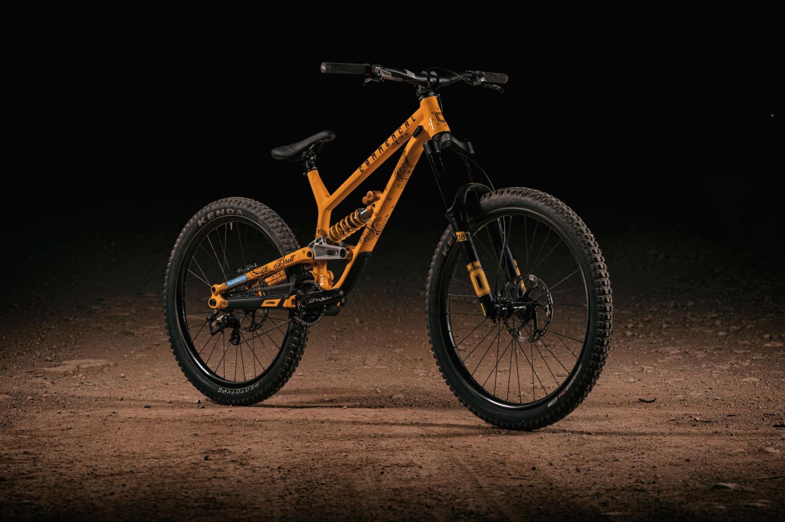 Brett Rheeder's Custom Commencal FRS for Red Bull Rampage 2022 ...