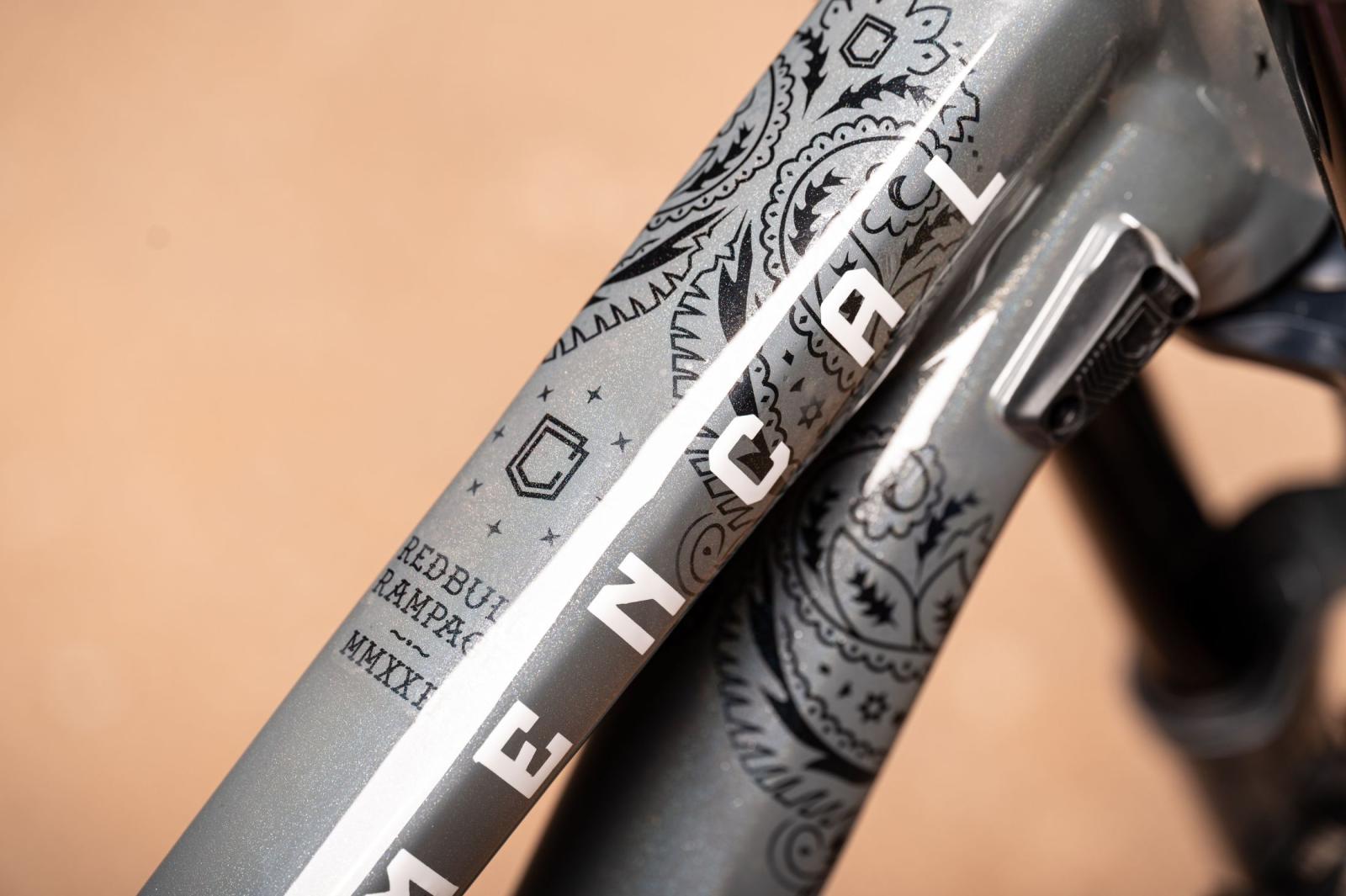 Andreu Lacondeguy's Custom Commencal FRS for Red Bull Rampage 2022 ...