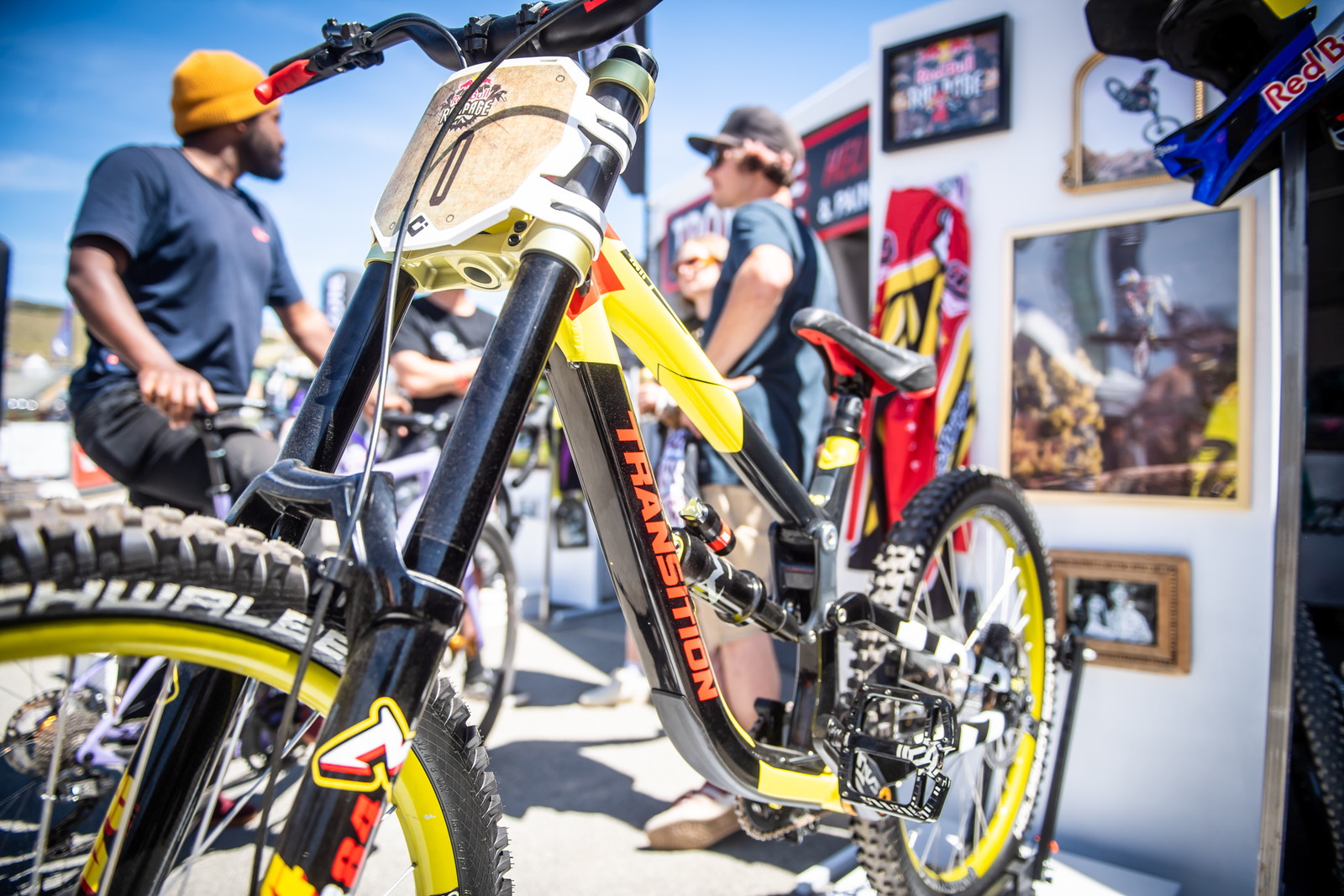 Jaxson Riddle's Rampage Bike at the TLD Booth - PIT BITS - Sea Otter ...