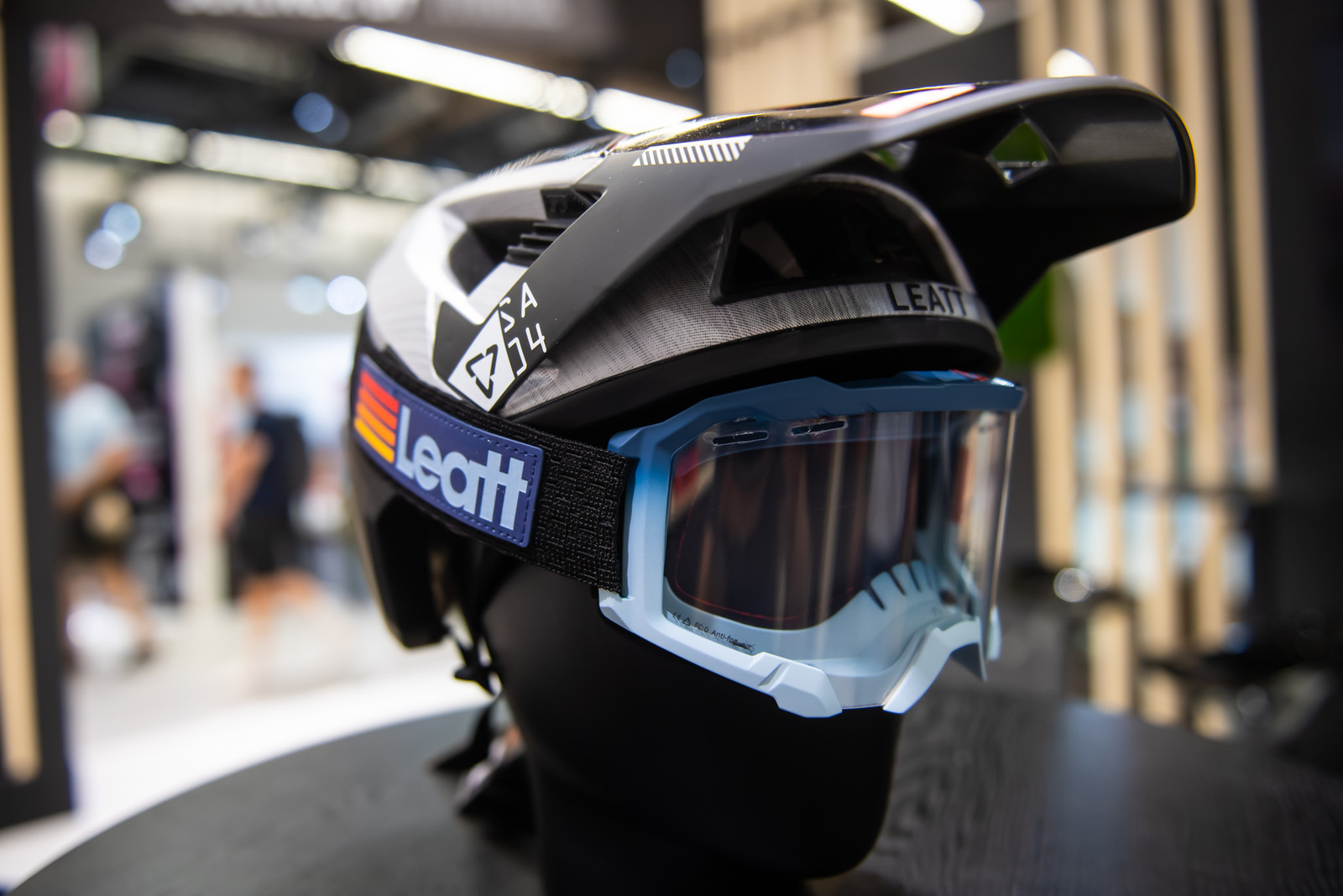 Leatt Mesh Goggle Strap - Eurobike 2023 Day 2 - Mountain Biking ...