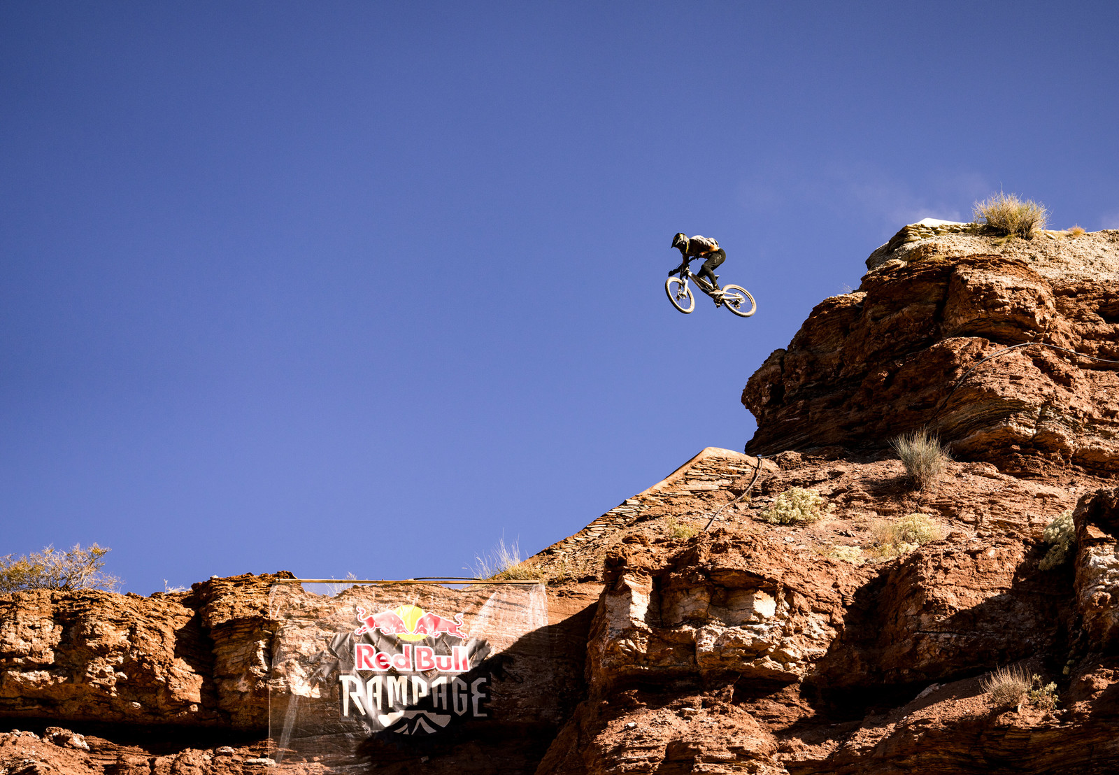 DJ Brandt at Rampage 2023 - Red Bull Rampage 2023 - Practice Action ...