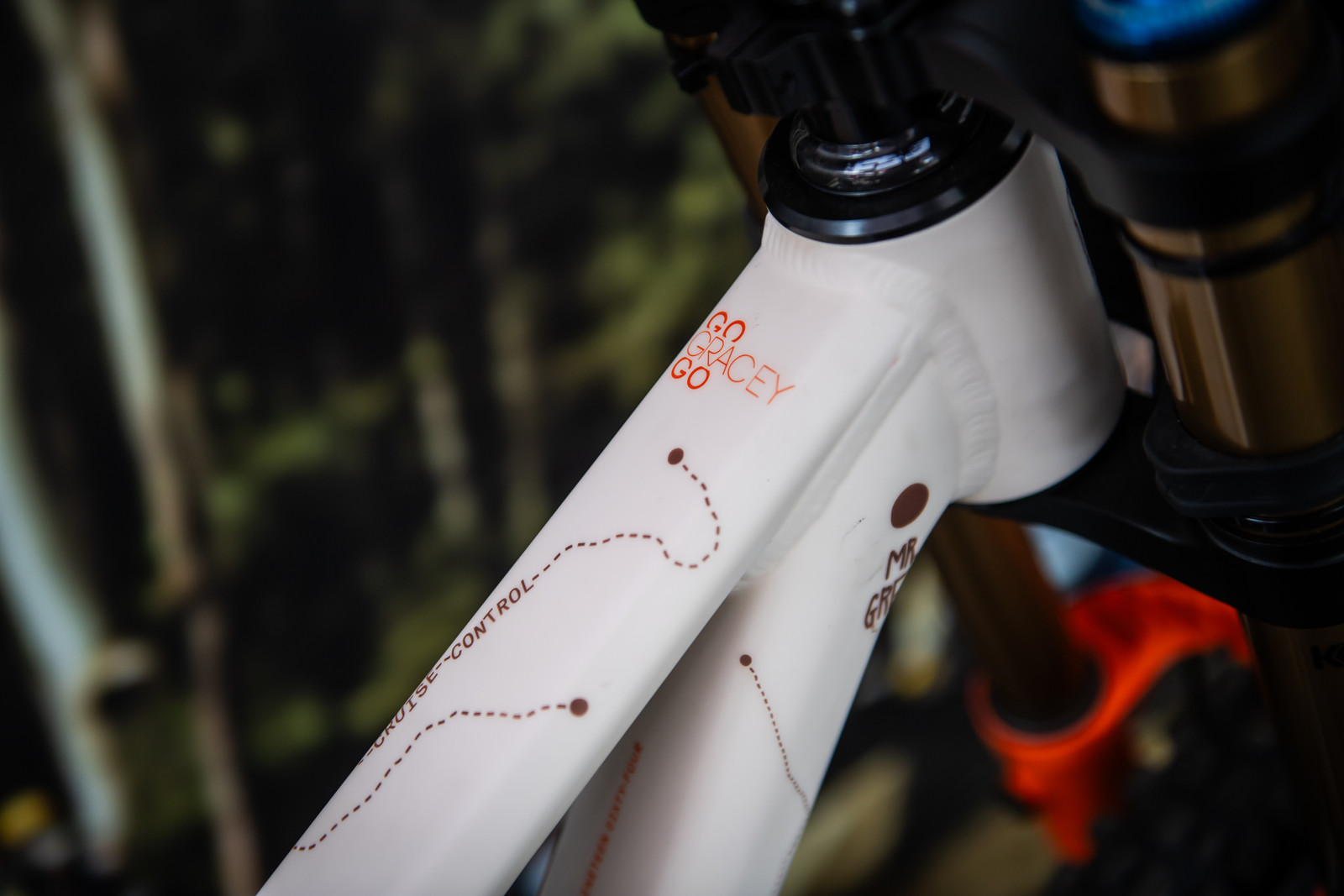 Gracey Hemstreet's Norco Prototype DH bike - PIT BITS - Sea Otter 2024 ...