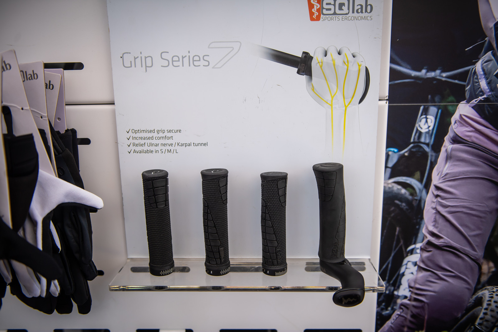 SQLab Grips Series 7 - PIT BITS - Sea Otter 2024 Day 3 - Mountain Biking Pictures - Vital MTB