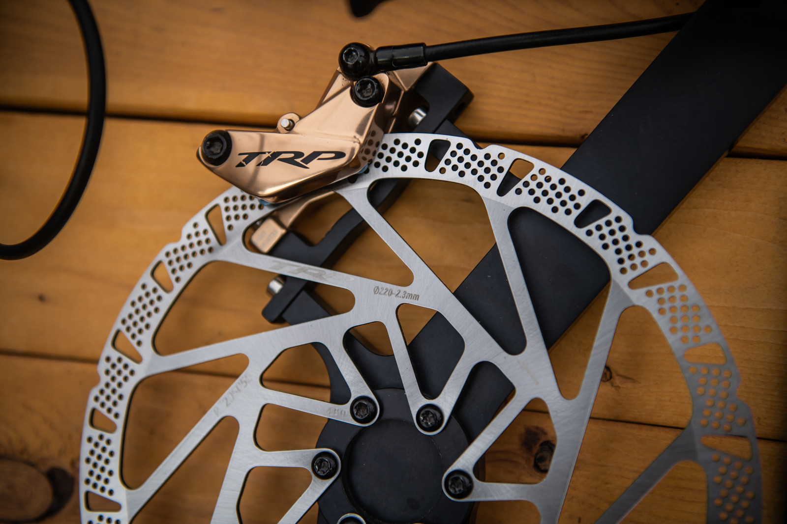 TRP RS05E Rotor - PIT BITS - Sea Otter 2024 Day 2 - Mountain Biking ...