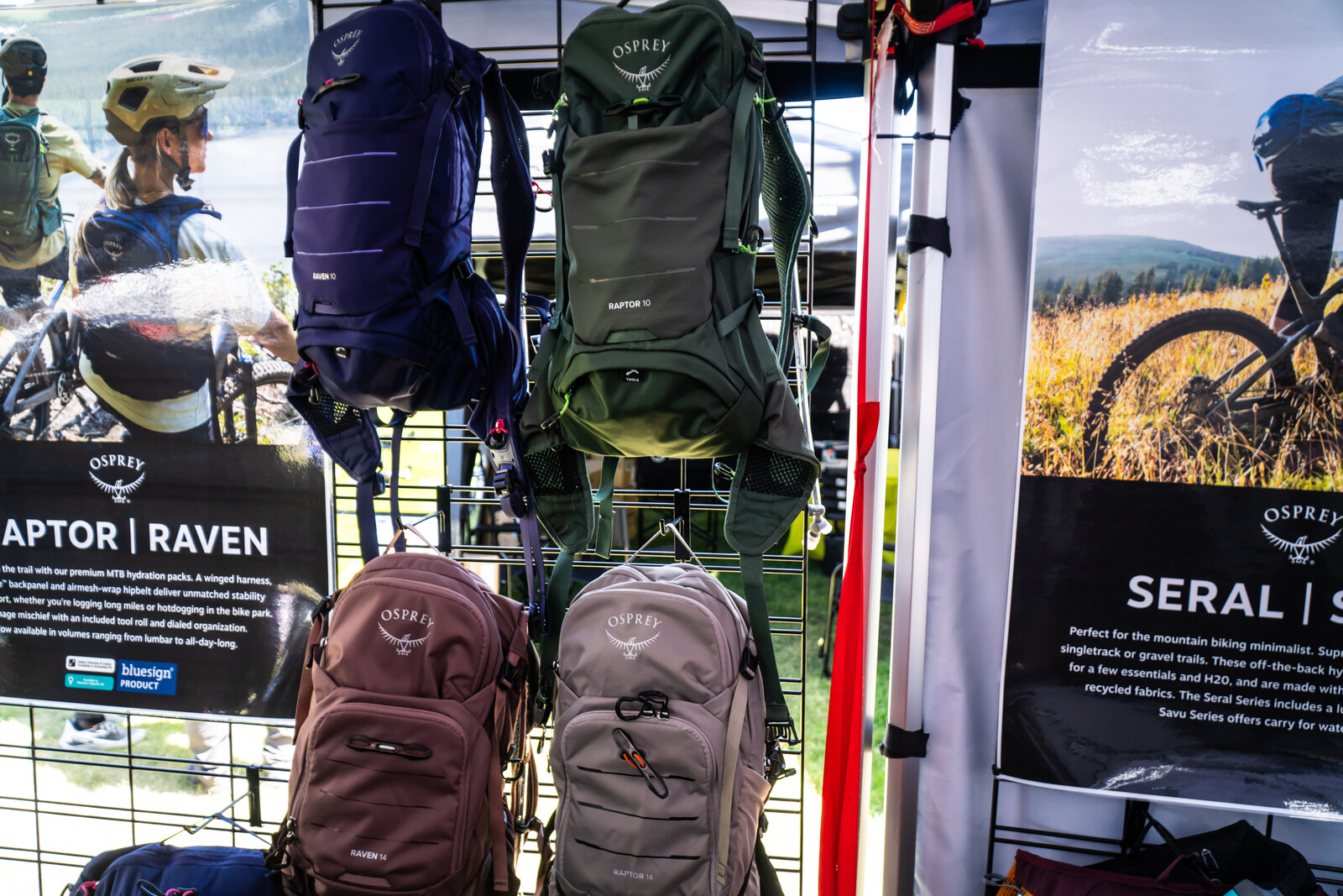 Osprey Raptor/Raven hydration packs - Sea Otter 2025 Day 3 Part 2 ...