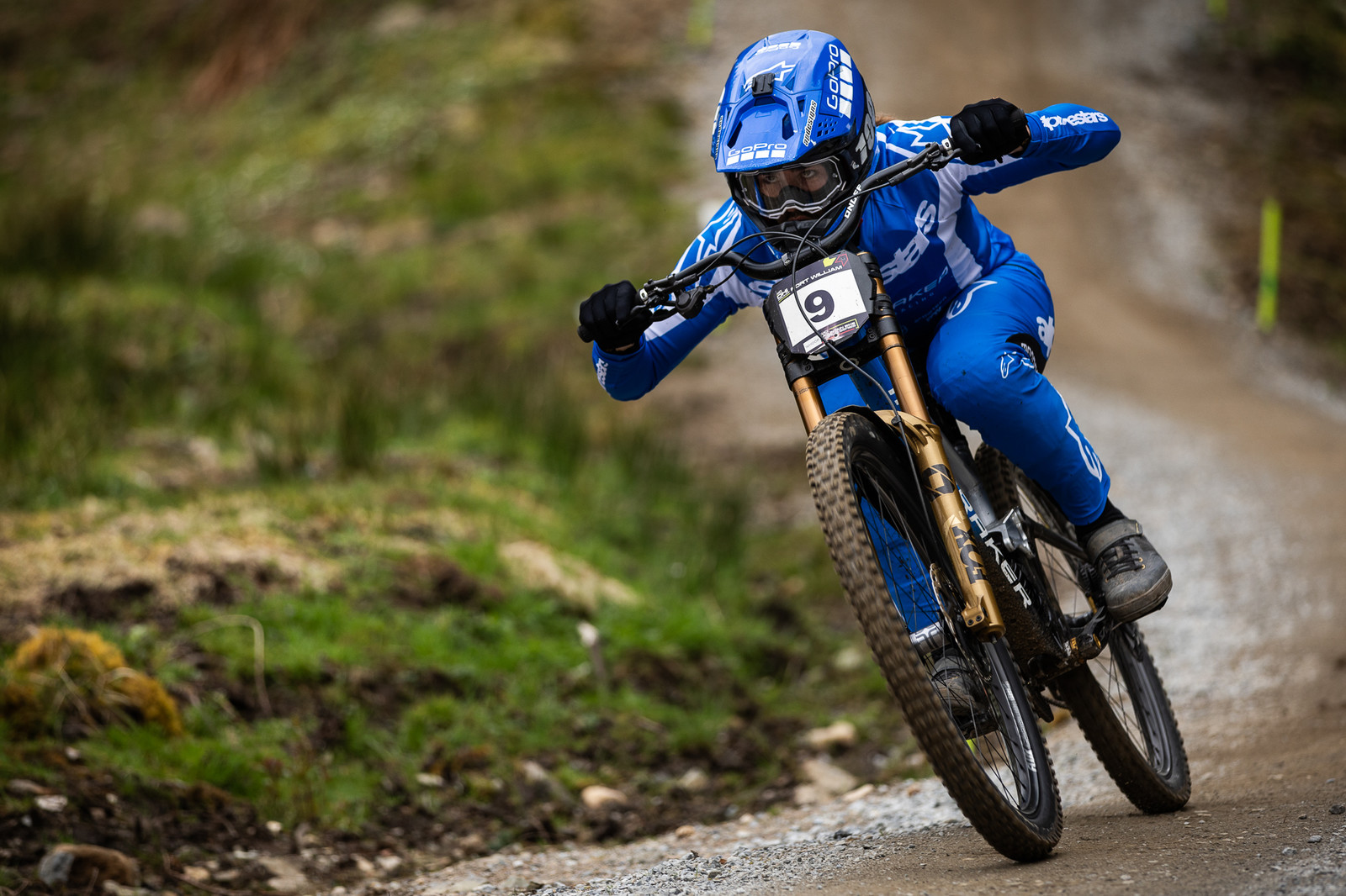 Dakotah Norton - Fort William World Cup Downhill Race Day - Mountain Biking Pictures - Vital MTB