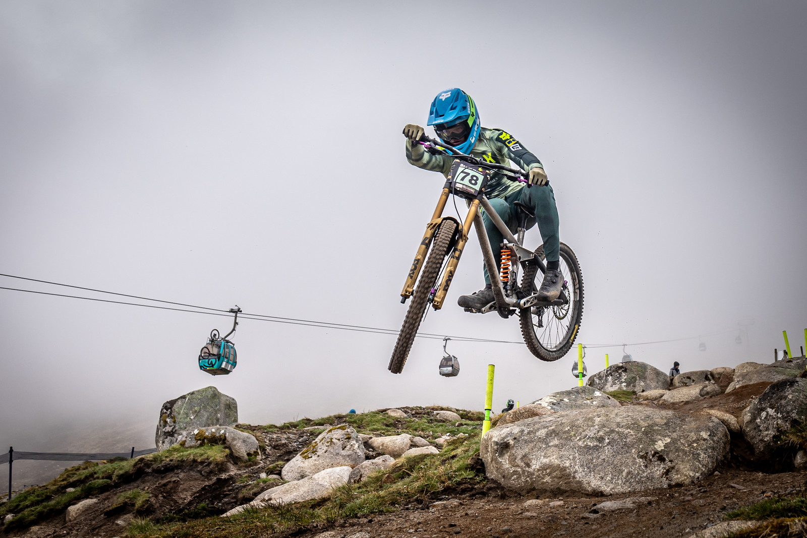 Asa Vermette - Fort William World Cup Downhill Race Day - Mountain Biking Pictures - Vital MTB