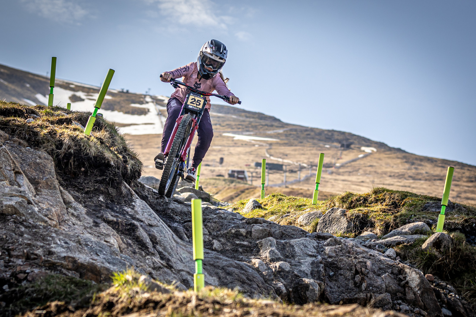 Frida Ronning - Fort William World Cup DH Action - Mountain Biking Pictures - Vital MTB