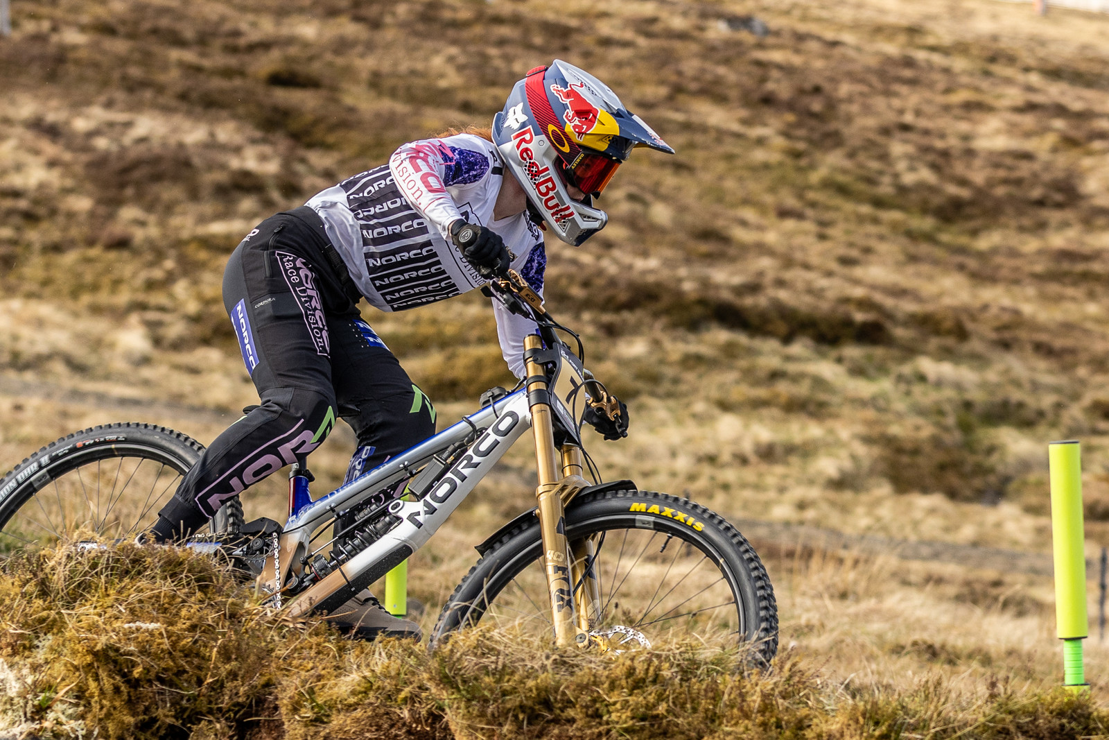 Gracey Hemstreet - Fort William World Cup DH Action - Mountain Biking ...