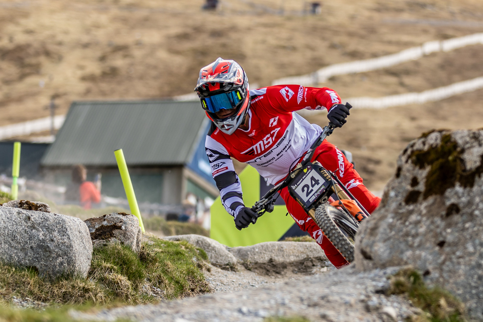 Tuhoto-Ariki Pene - Fort William World Cup DH Action - Mountain Biking Pictures - Vital MTB