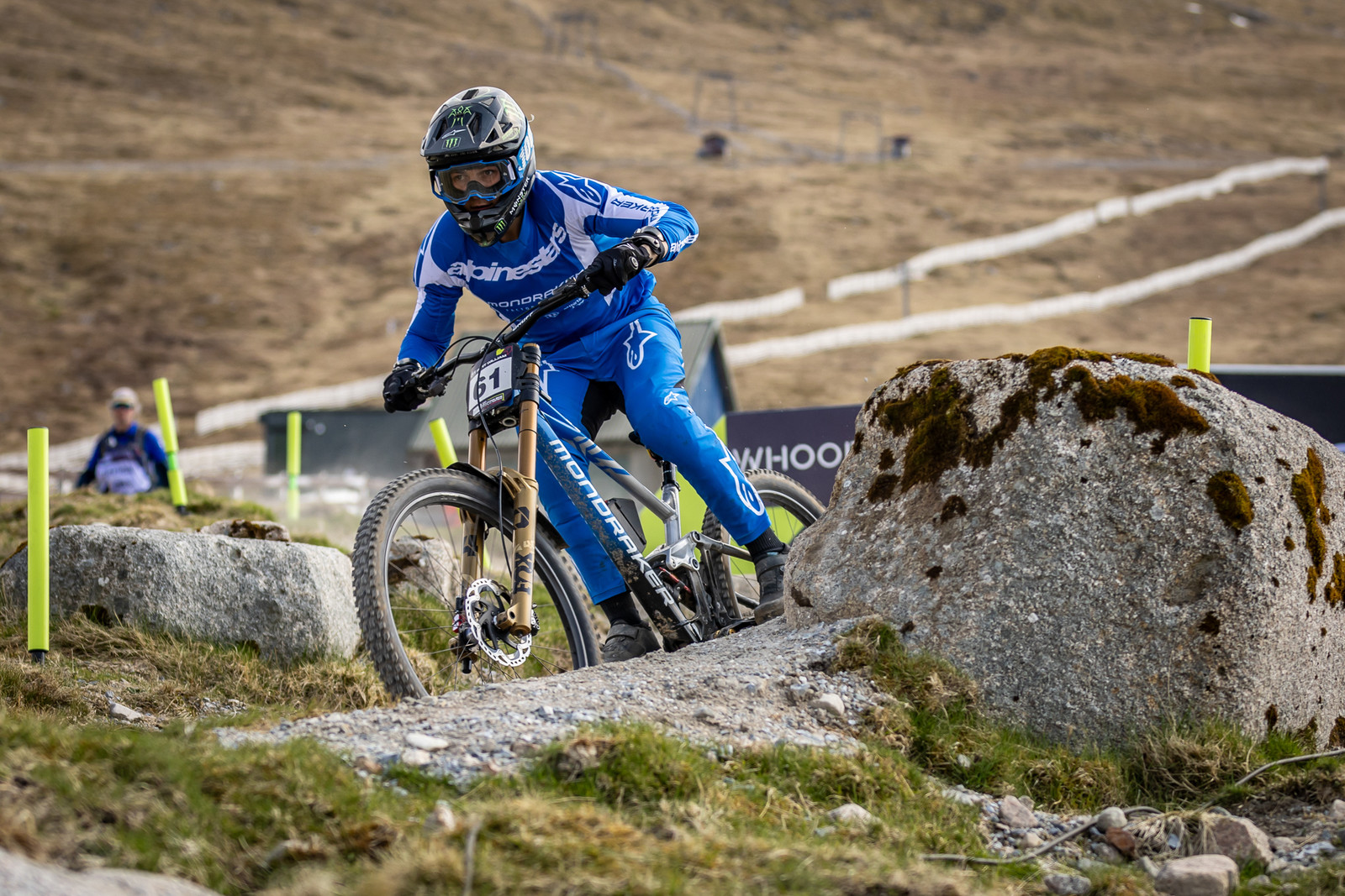 Ryan Pinkerton - Fort William World Cup DH Action - Mountain Biking ...