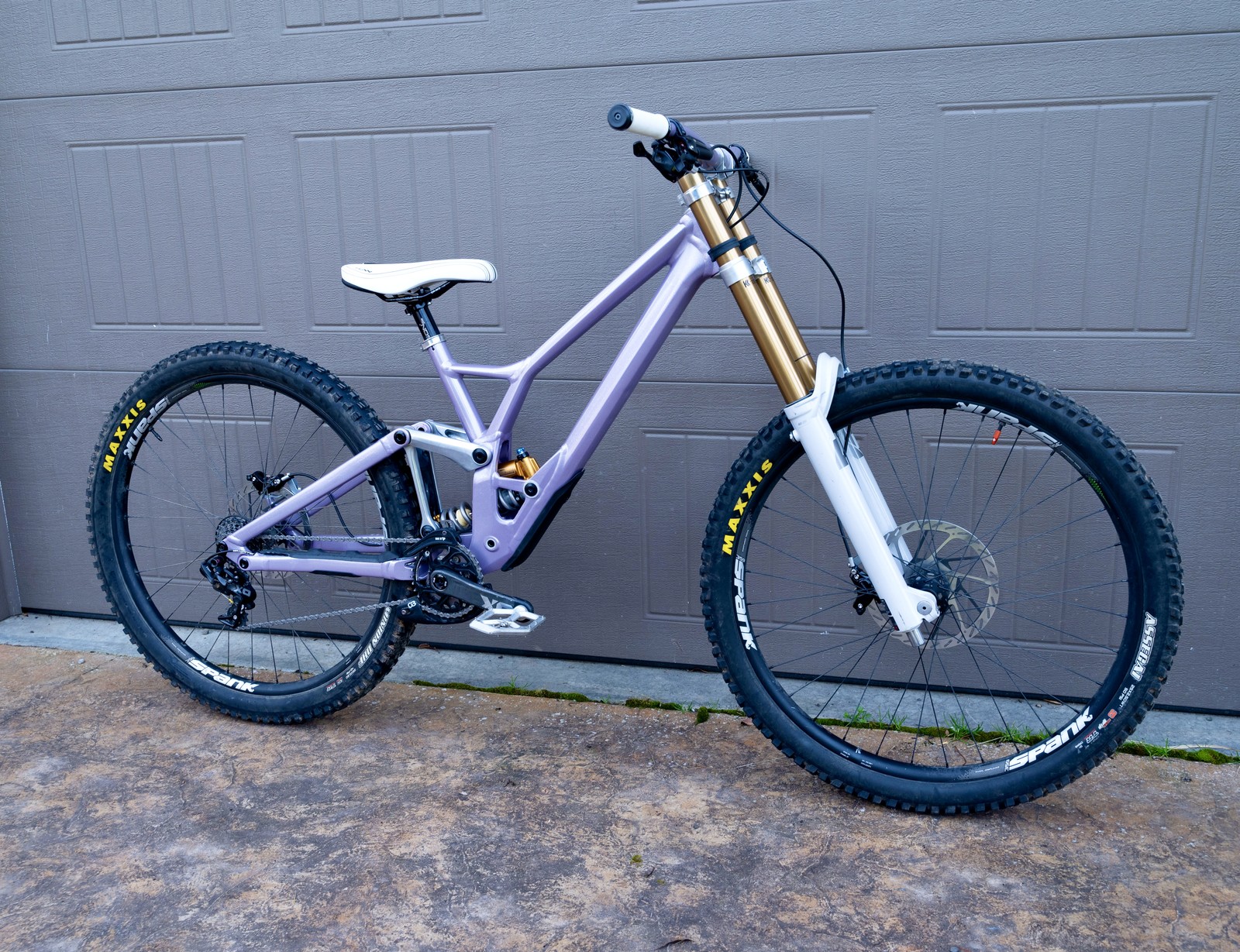 Custom Painted Specialized Demo - Paul Fidrych's Bike Check - Vital MTB