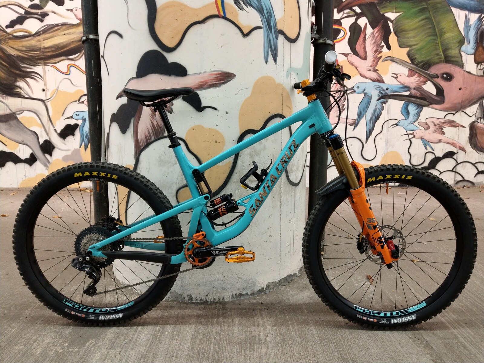 Santa Cruz Bronson V3 AL Custom Build - CaliniC's Bike Check - Vital MTB