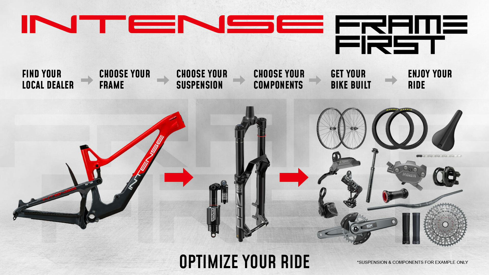 INTENSE FRAME FIRST - Mountain Bike Press Release - Vital MTB