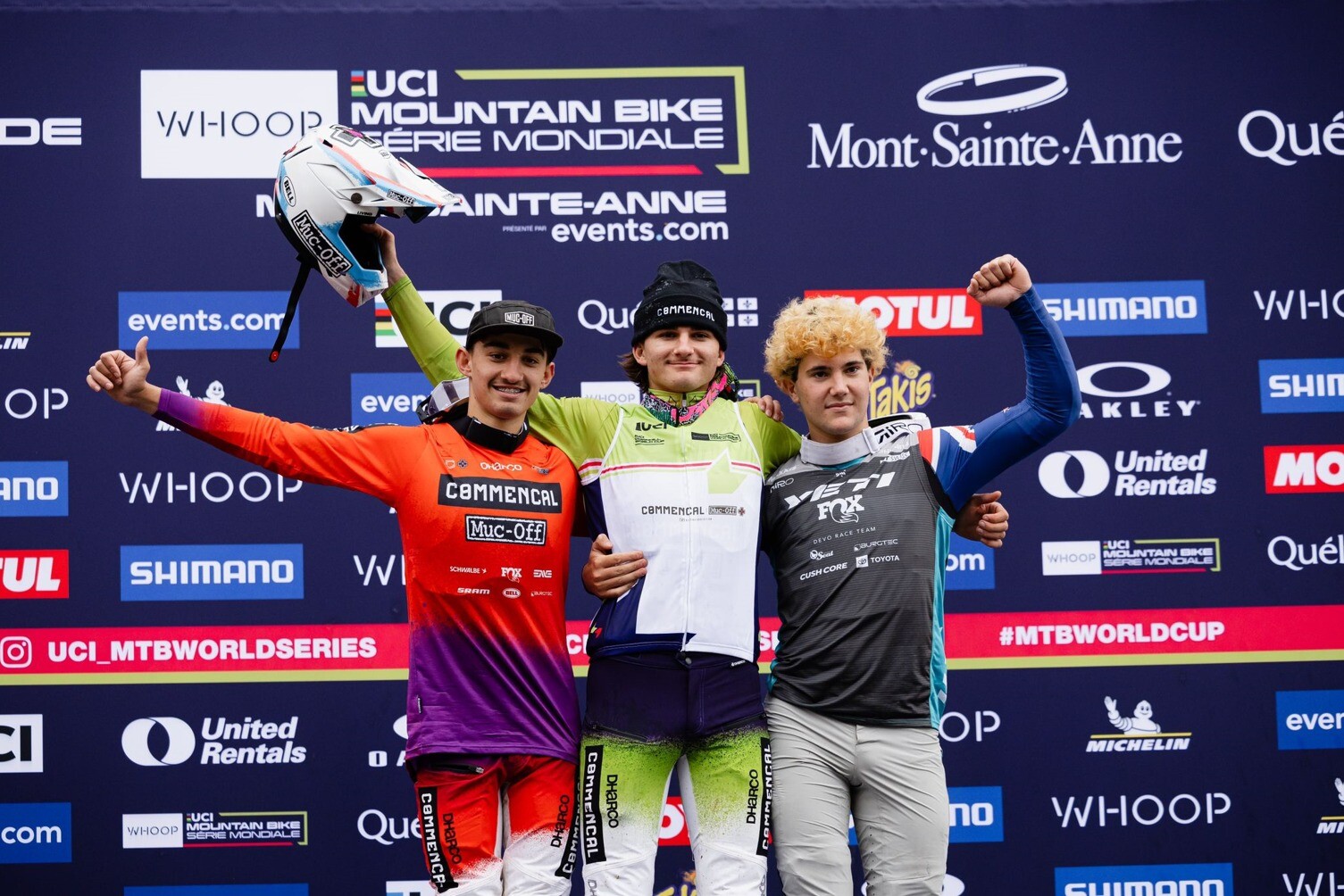 FINAL RESULTS - 2024 Mont-Sainte-Anne Junior World Cup Downhill - Mountain Bike News Story ...